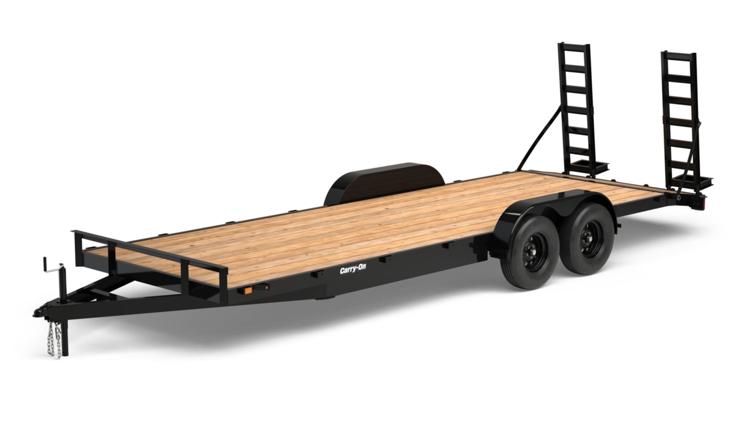 Carry-On Trailer 7-ft x 18-ft Treated Lumber Utility Trailer (7270-lb ...