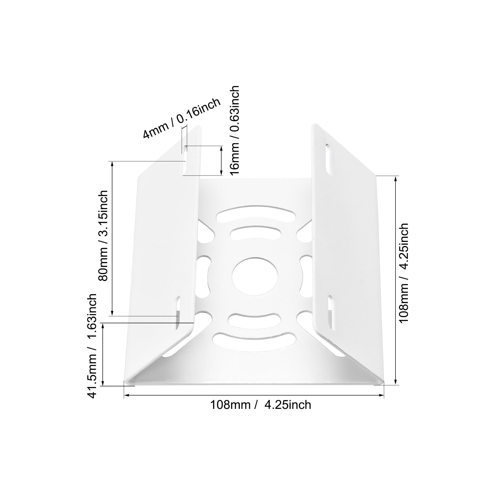 Unique Bargains 3pcs Security Camera Bracket Iron Wall Ceiling Mount ...