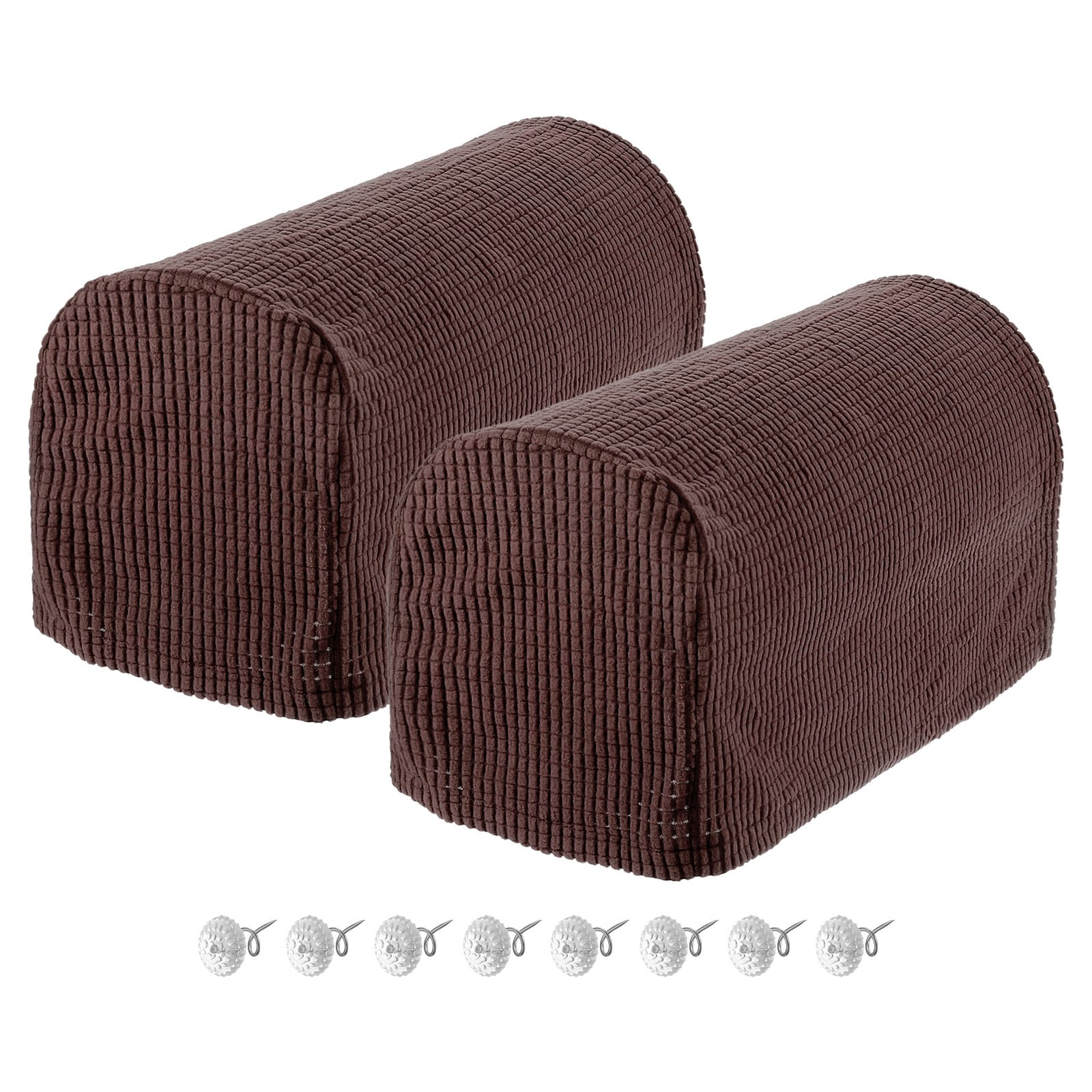 Unique Bargains Stretch Armrest Covers Armchair Anti-Slip for Chairs ...