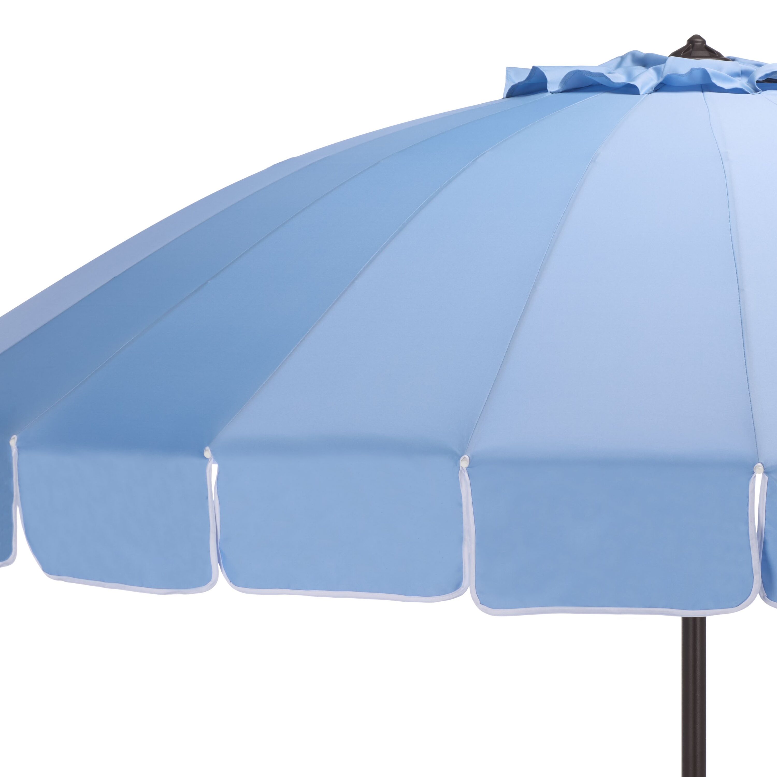 Safavieh Panza 9 Ft Crank Umbrella in the Patio Umbrellas department at ...