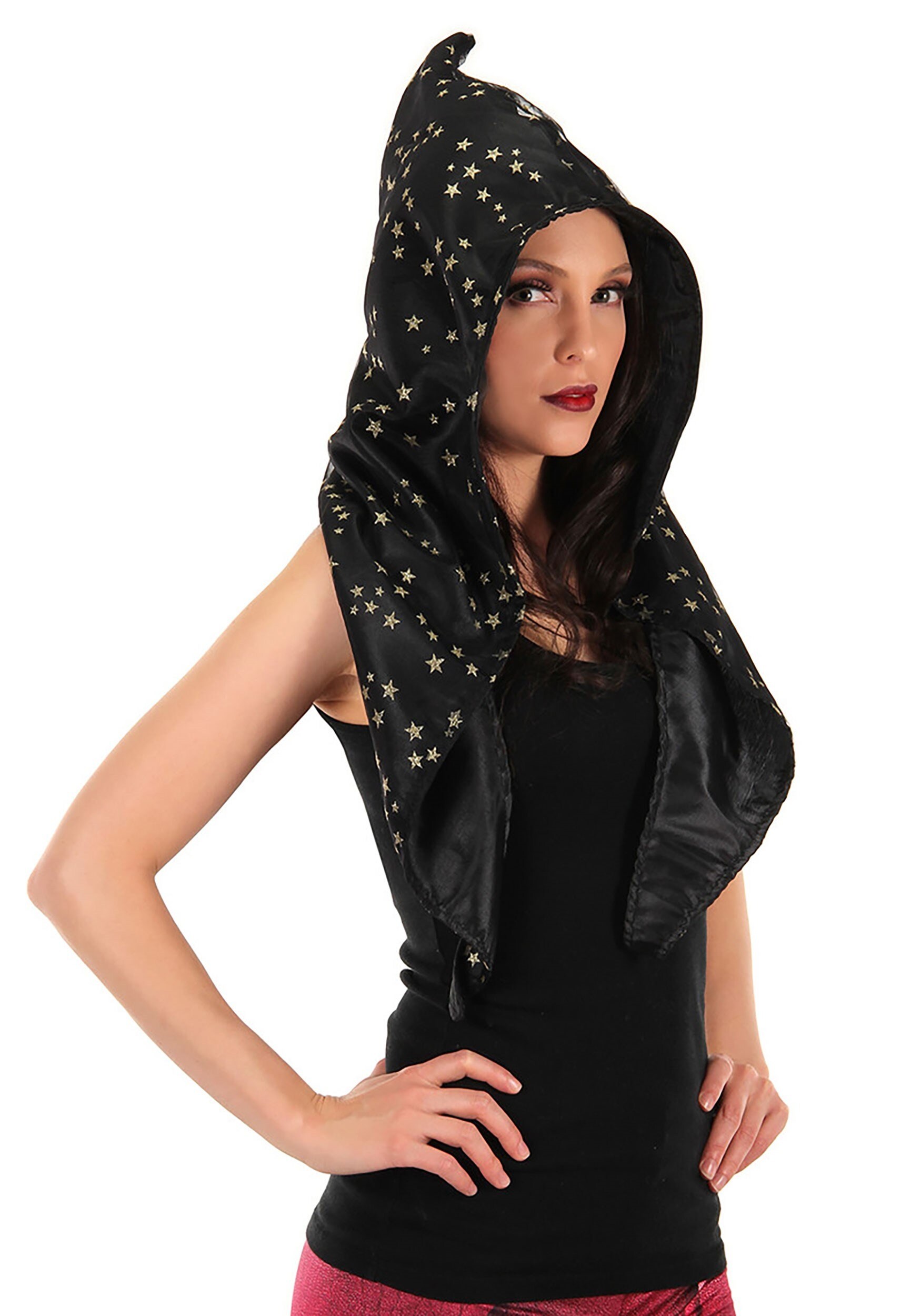 HalloweenCostumes.com FUN Costumes Black Wizard Alchemy Costume Hood ...