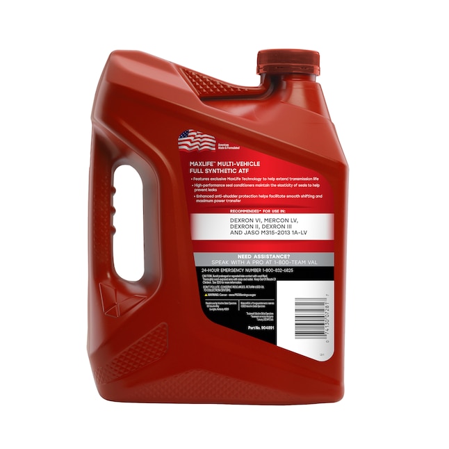 Valvoline MAXLIFE DEX/MERC ATF 3/1 GA CAL in the Hardware Lubricants ... Valvoline MAXLIFE DEX/MERC ATF 3/1 GA CAL in the Hardware Lubricants ...
