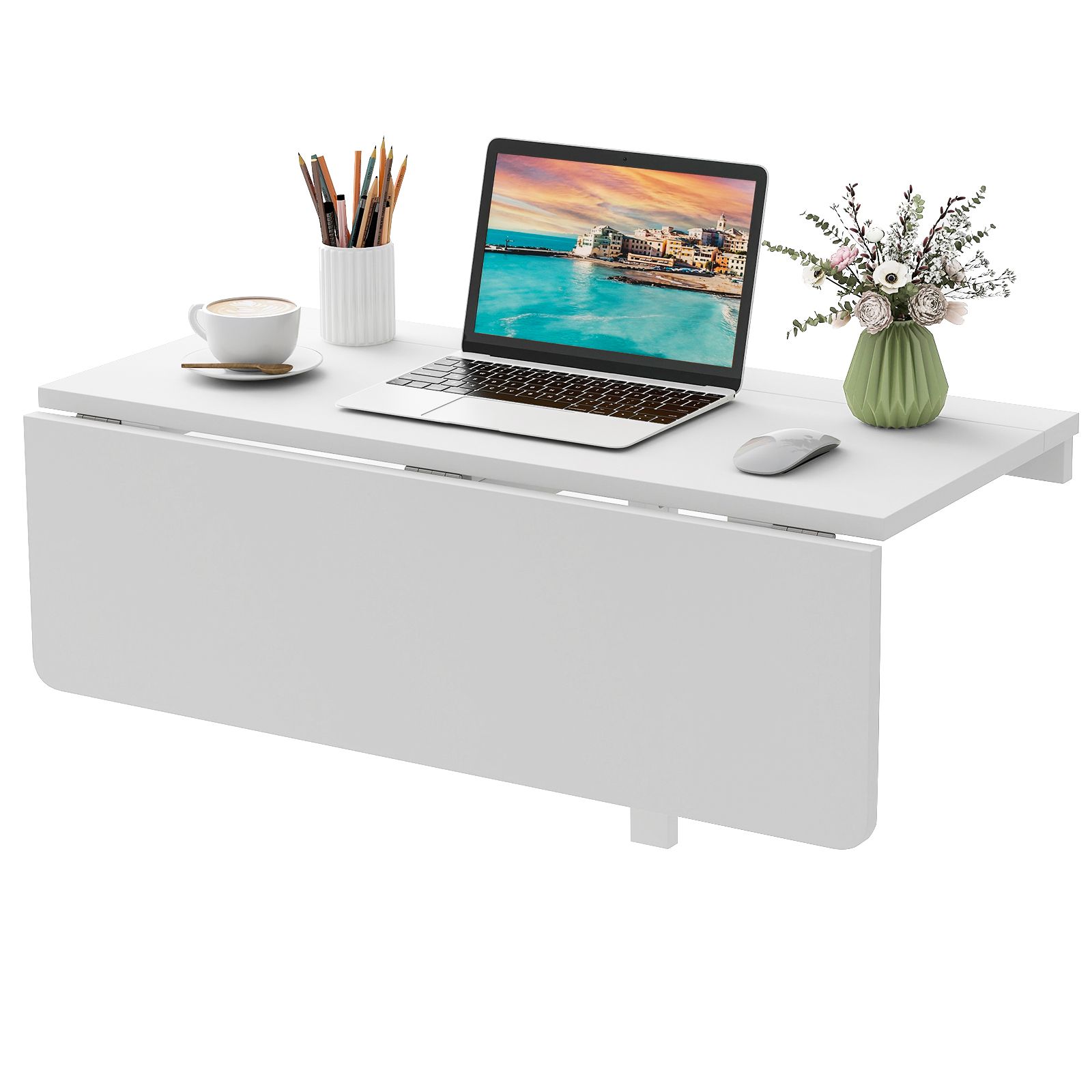 Slickblue 1-Piece 2.63 ft x 1.96 ft Fold-in-Half Small Space Wall ...