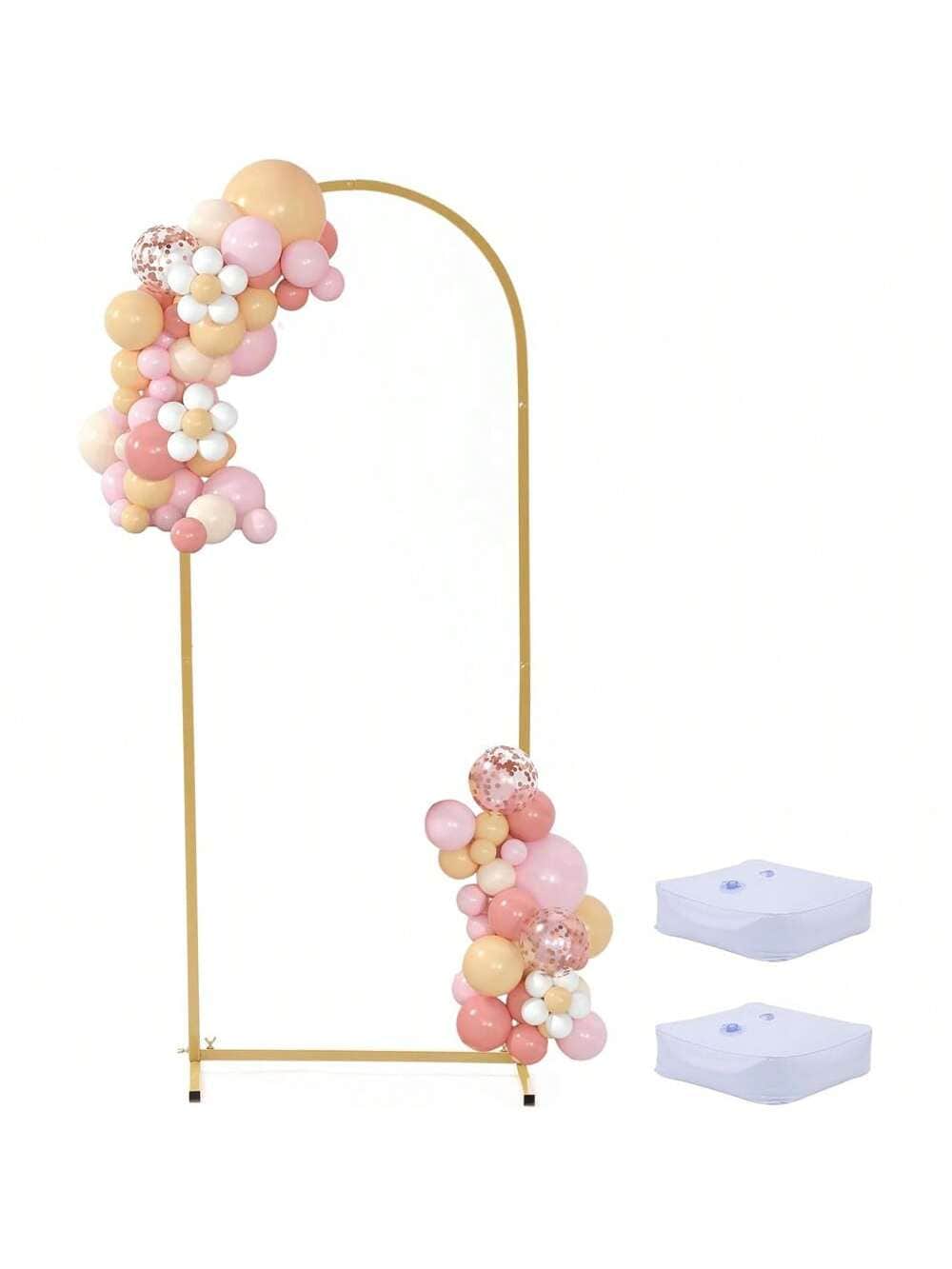 Garvee Arch Backdrop Stand Gold Wedding Arch Backdrop Stand Metal ...
