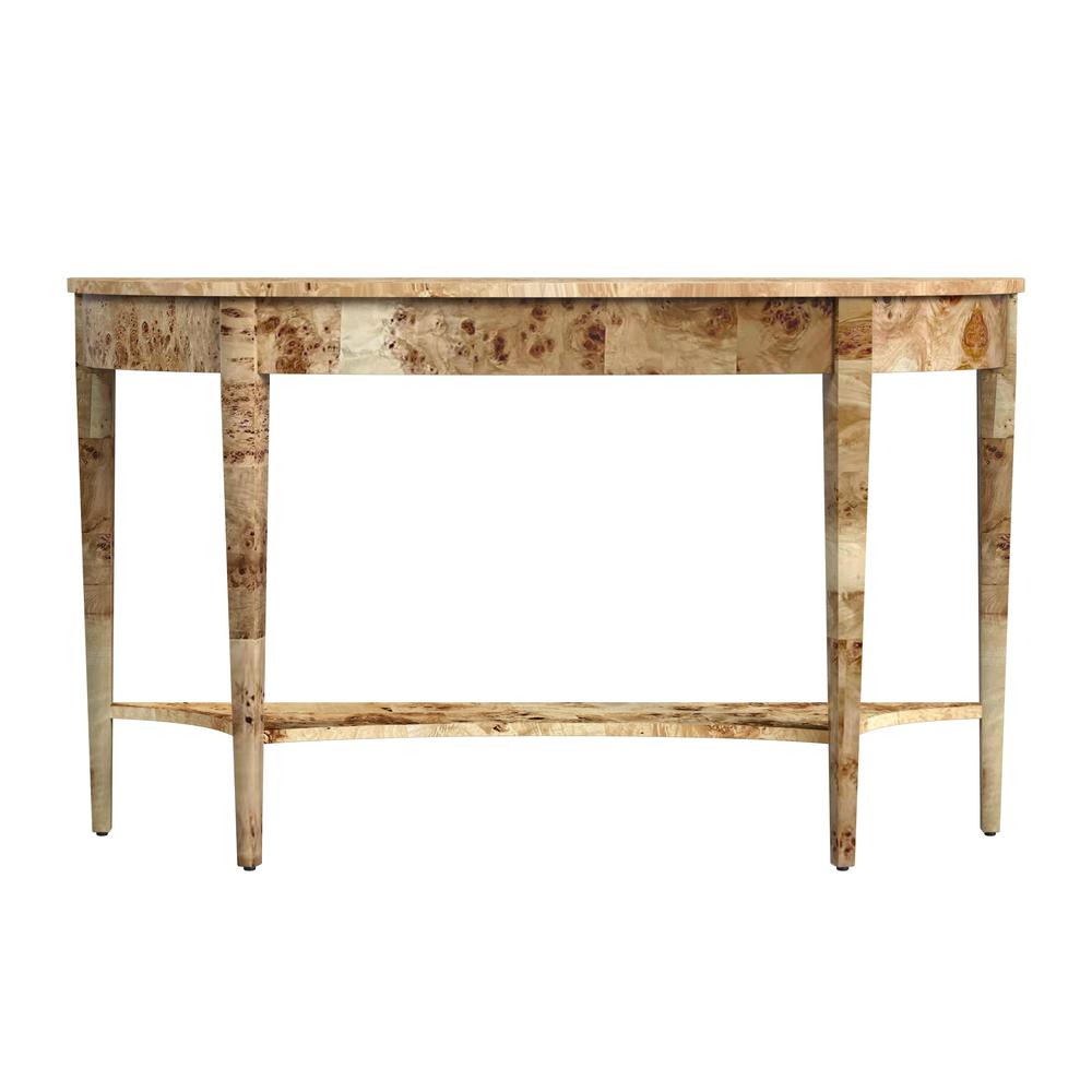 Butler Specialty Astor 54W Demilune Console Table Light Brown in the ...