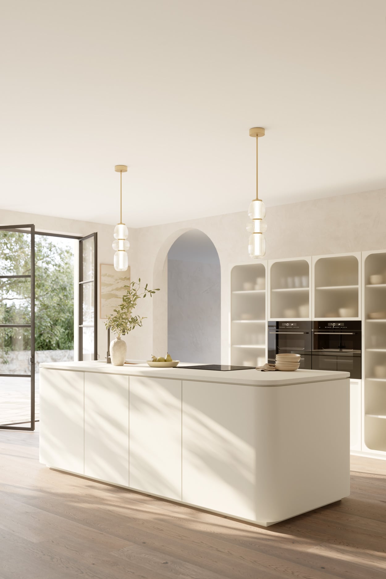 Minka Lavery Cordel 1 -Light Legacy Brass Modern/contemporary Ribbed ...