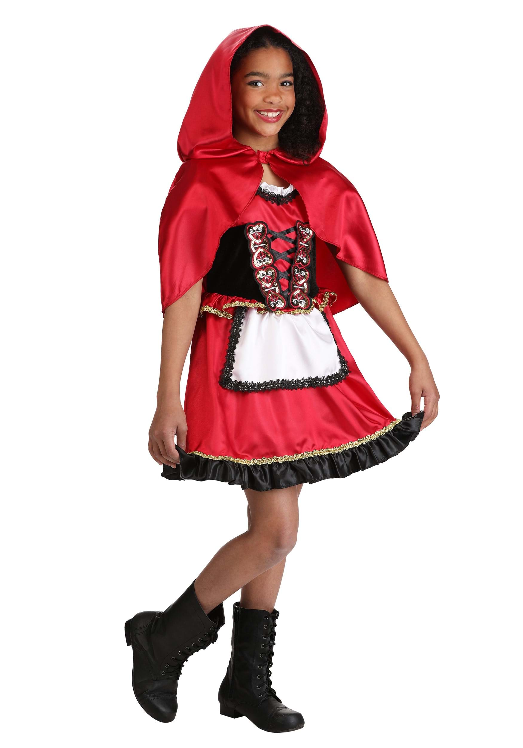HalloweenCostumes.com FUN Costumes Little Miss Red Riding Hood Girl's ...