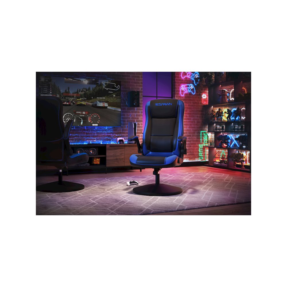 RESPAWN 800 Gaming Chair Floor Swivel Rocker Gaming Chair High Back in ...
