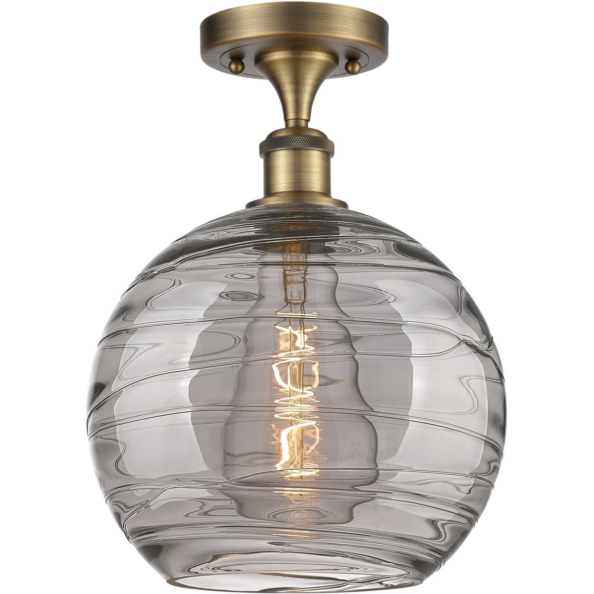 Innovations Lighting 516-1C-BB-G1213-10SM Ballston Athens Deco Swirl ...