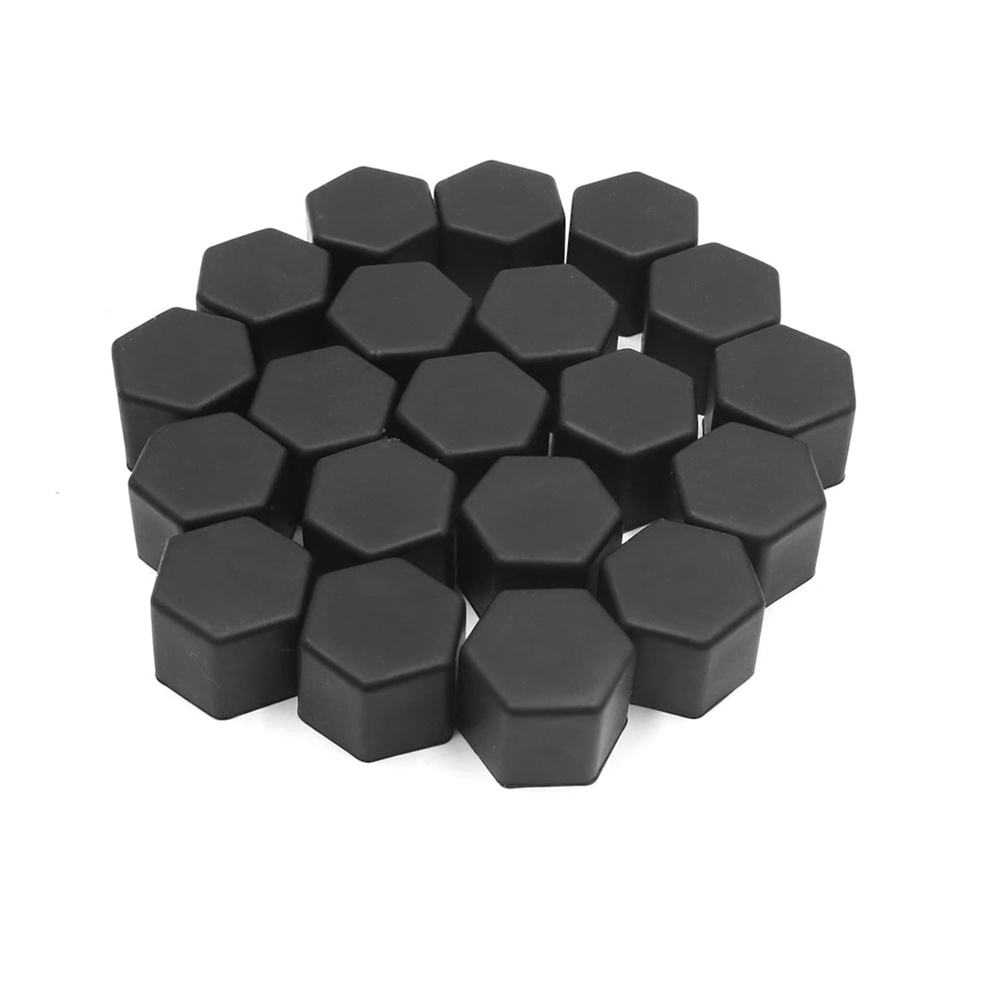 Unique Bargains 20pcs 21mm Rubber Car Wheel Tire Nut Screw Lug Dust ...