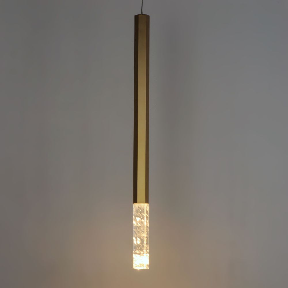 ET2 Diaphane 1 - Light Gold Contemporary / Modern Aluminum And Crystal ...