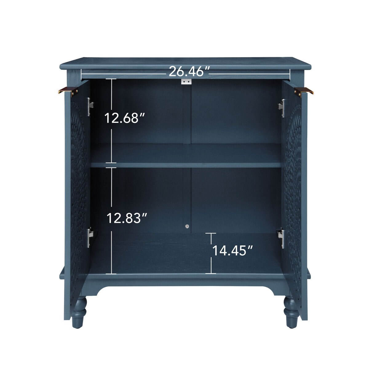 Streamdale Furniture Streamdale American Style 2 Door Accent Cabinet ...