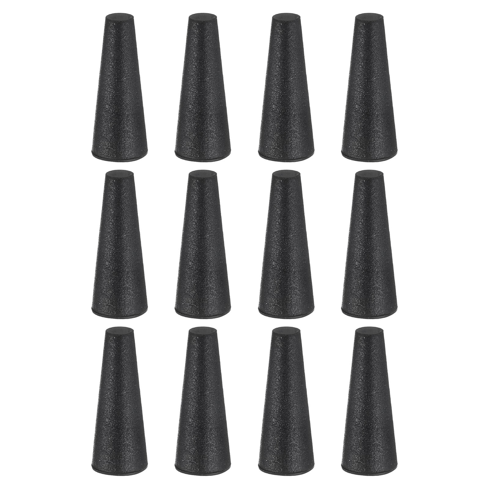 Unique Bargains 12pcs Silicone Rubber Tapered Plug 4mm to 8mm High ...
