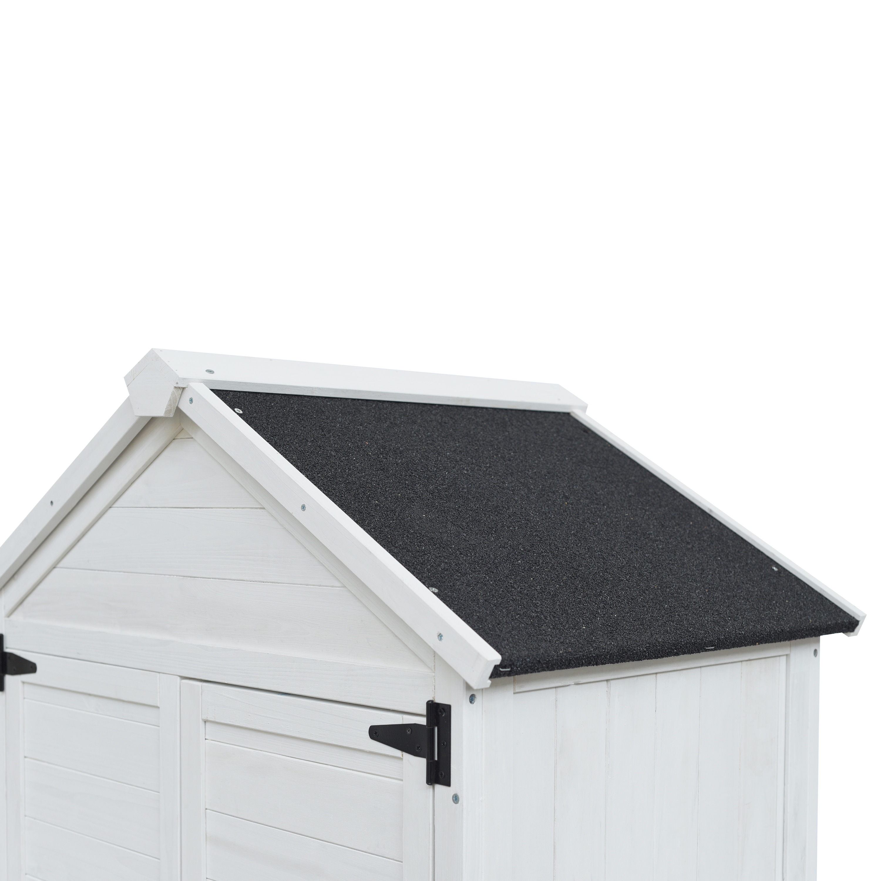Christopher Knight Home Titan Outdoor Fir Wood 67-inch Storage Shed ...