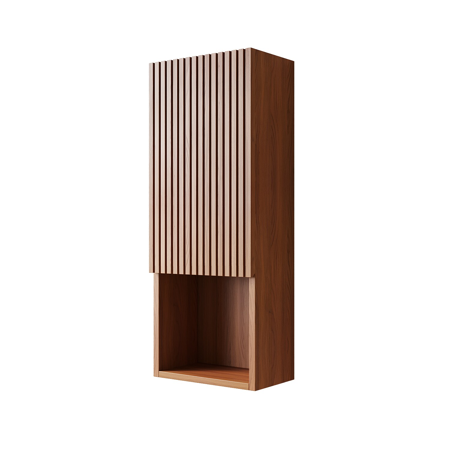 Wooakway 35.43x13.78 Inch Tall Narrow Bathroom Wall Mounted Cabinet ...