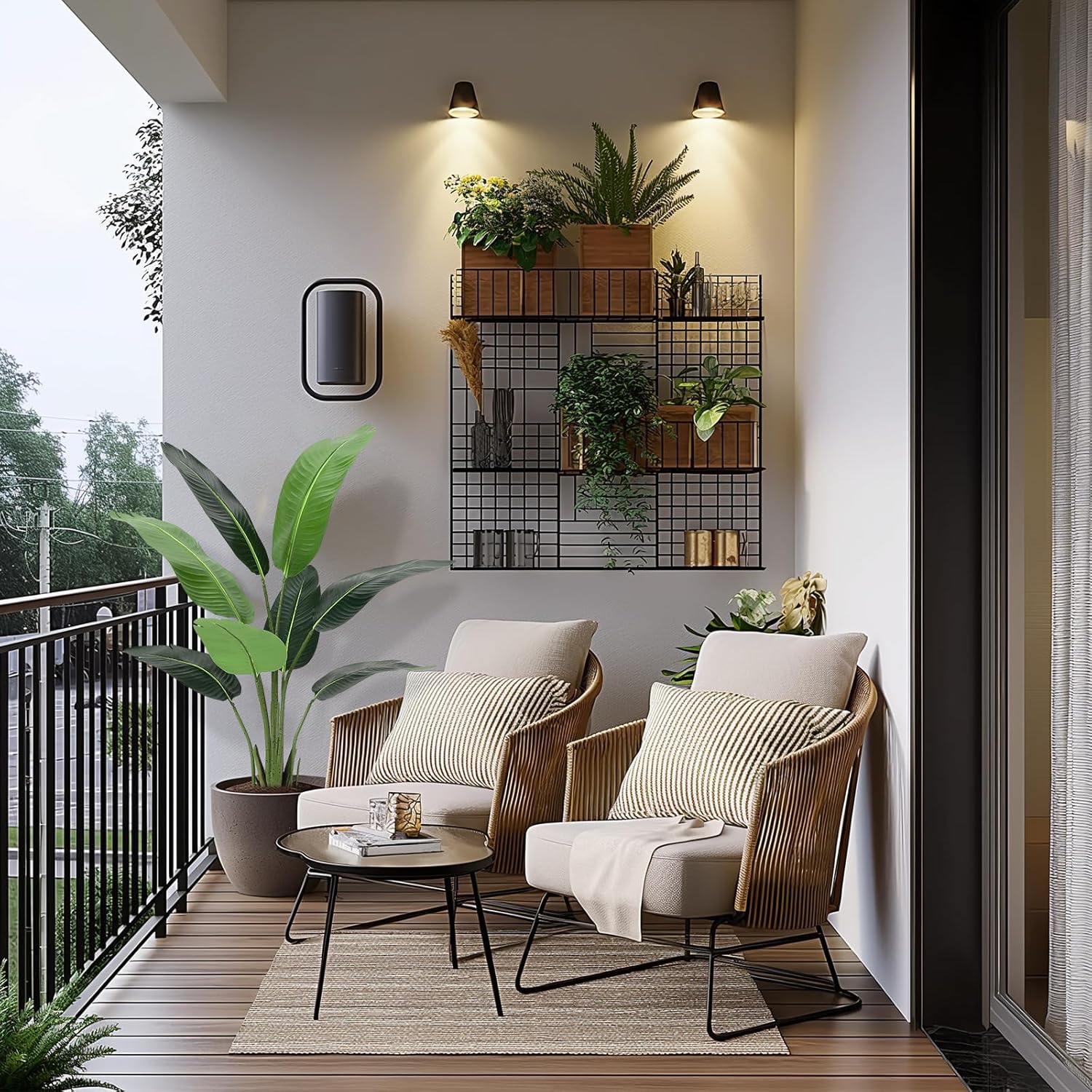 Garvee 4ft Bird of Paradise Artificial Plant 2Pcs Fake Silk Banana Leaf ...