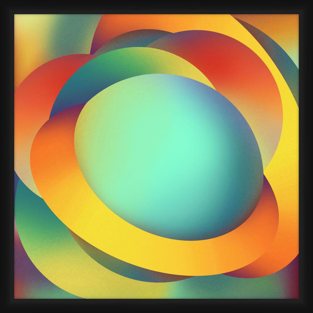 PTM Images Black Framed 14-in H x 14-in W Country Print at Lowes.com