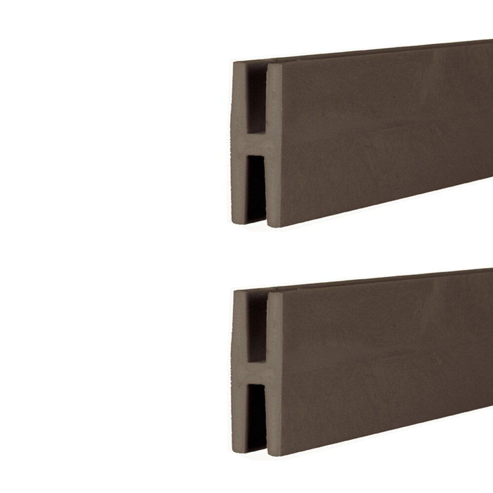 Deckorators 2-in x 8-ft Dark Brown Plastic Lattice Divider in the ...