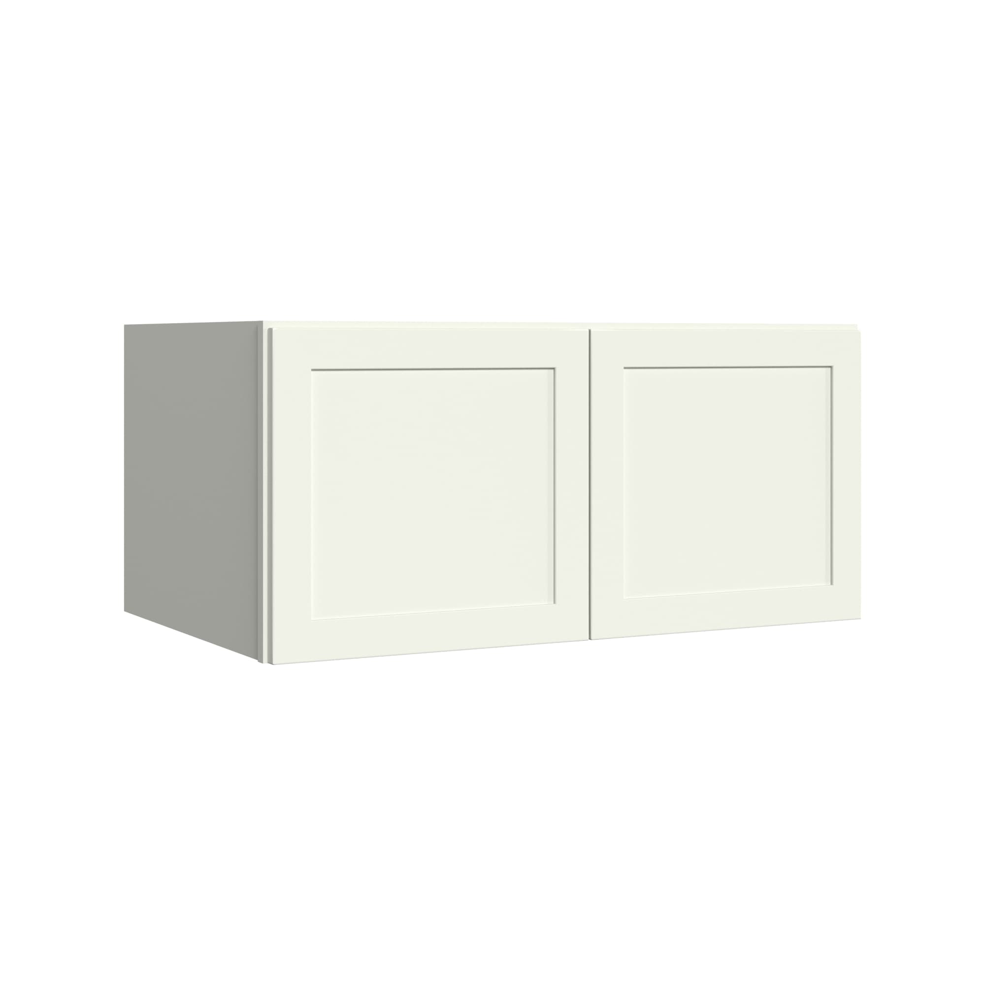 KraftMaid Momentum Deveron 39-in W x 18-in H x 24-in D Dove White Wall Fully assembled Plywood ...
