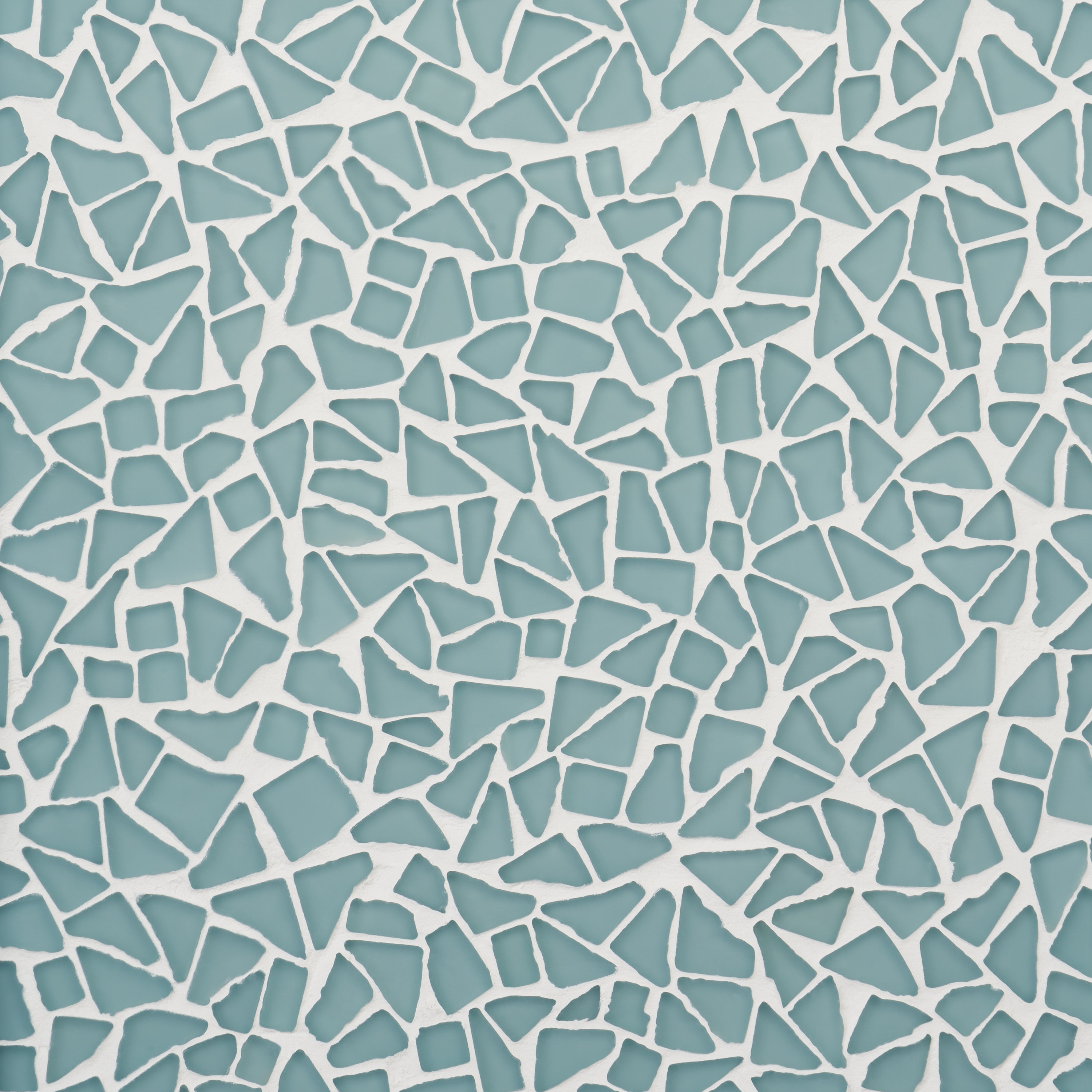 Artmore Tile Azure Atlantic Blue 12-in x 12-in Matte Glass Mosaic Floor ...