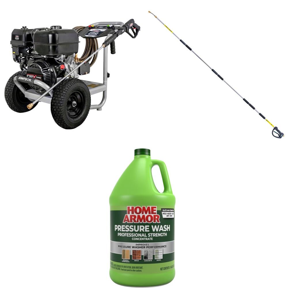 Shop SIMPSON SIMPSON 4000 PSI 3.5 GPM Pro Series Gas Pressure Washer ...