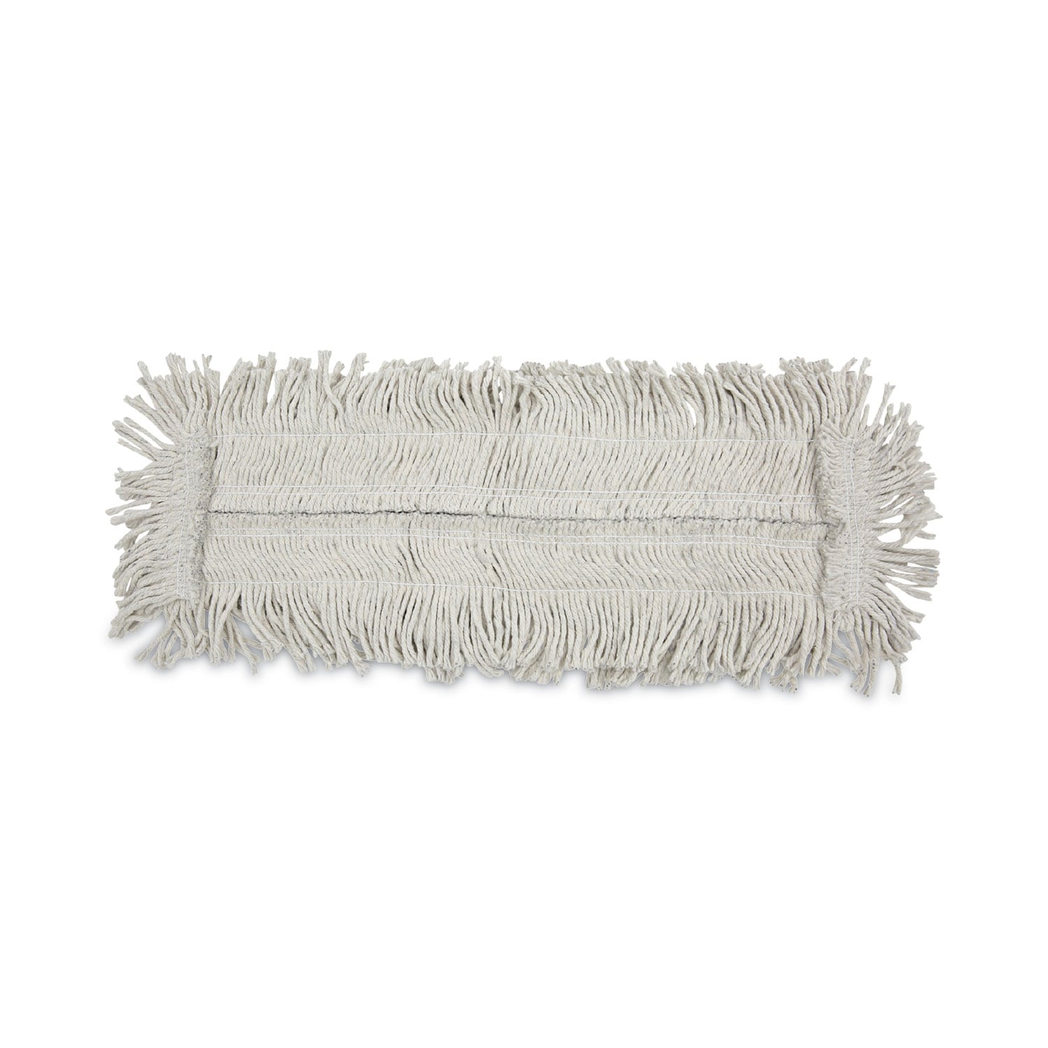 Boardwalk Disposable Cut End Dust Mop Head Cotton Synthetic 24w x 5d ...