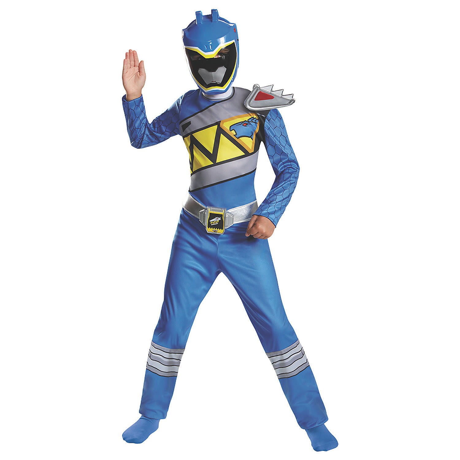 Disguise Boy's Classic Mighty Morphin Power Rangers™ Blue Ranger Dino ...