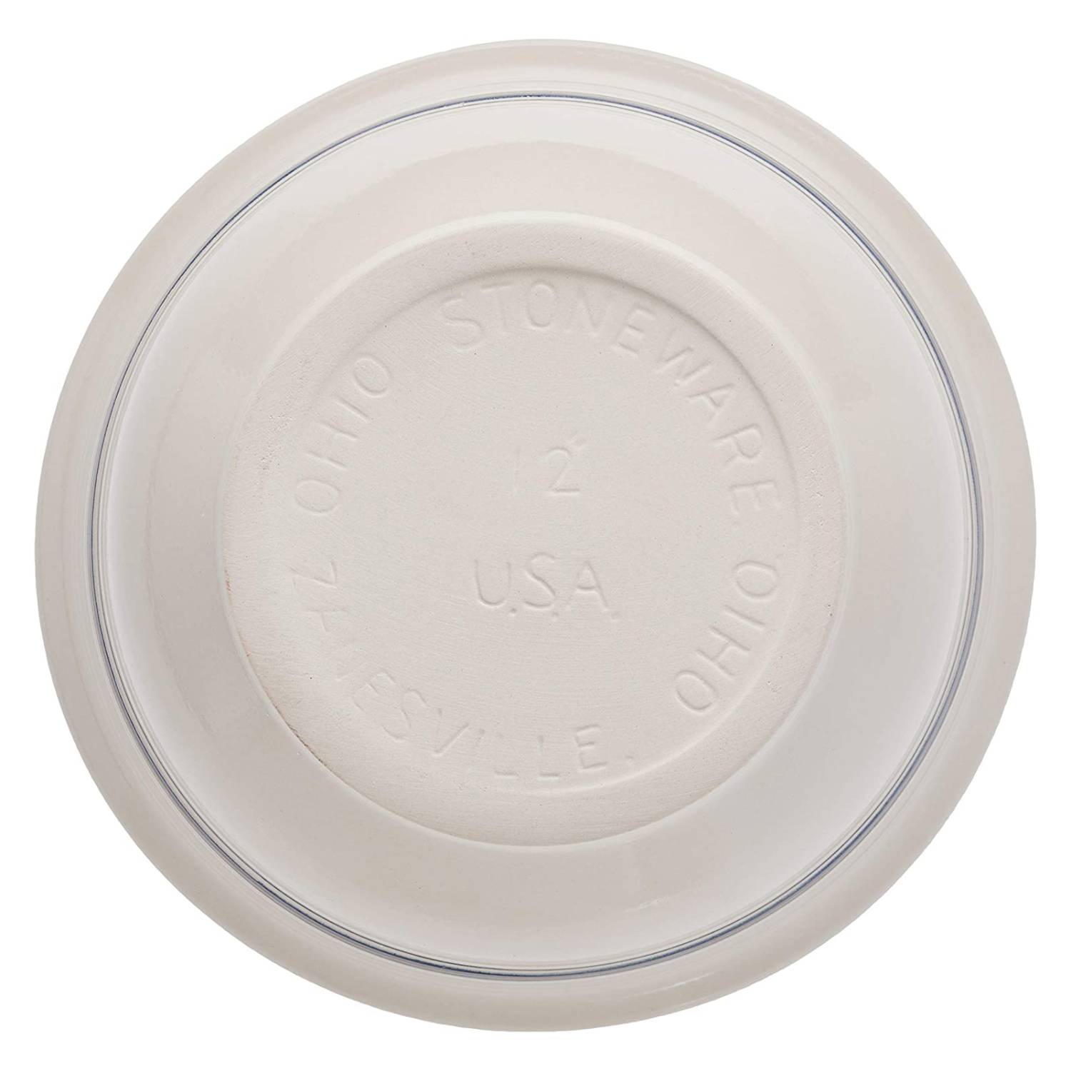 Lehman's Ohio Stoneware Dominion Mixing Bowl - Stoneware with Food Safe ...