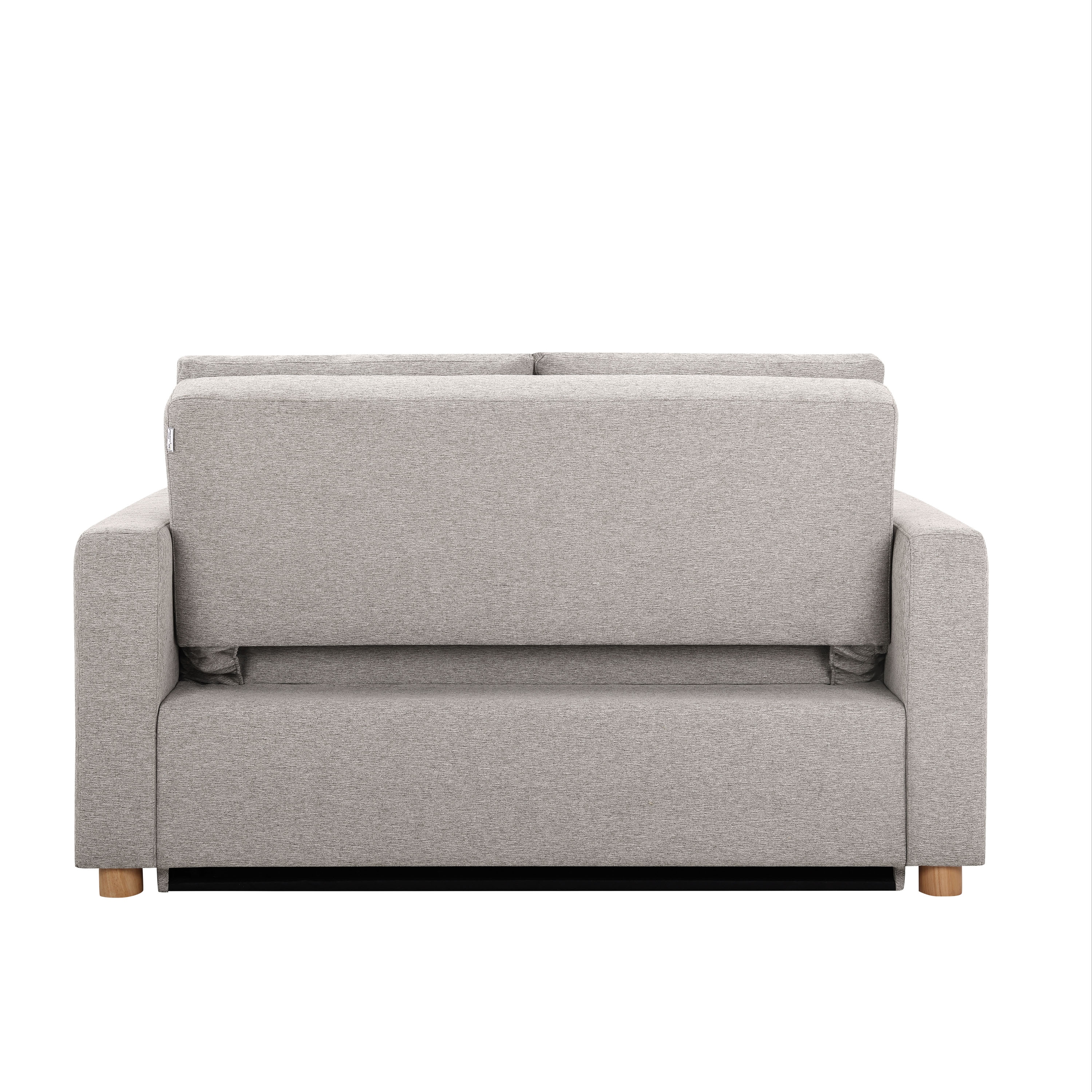Serta Light Grey Contemporary/Modern Polyester Full Sofa bed in the ...