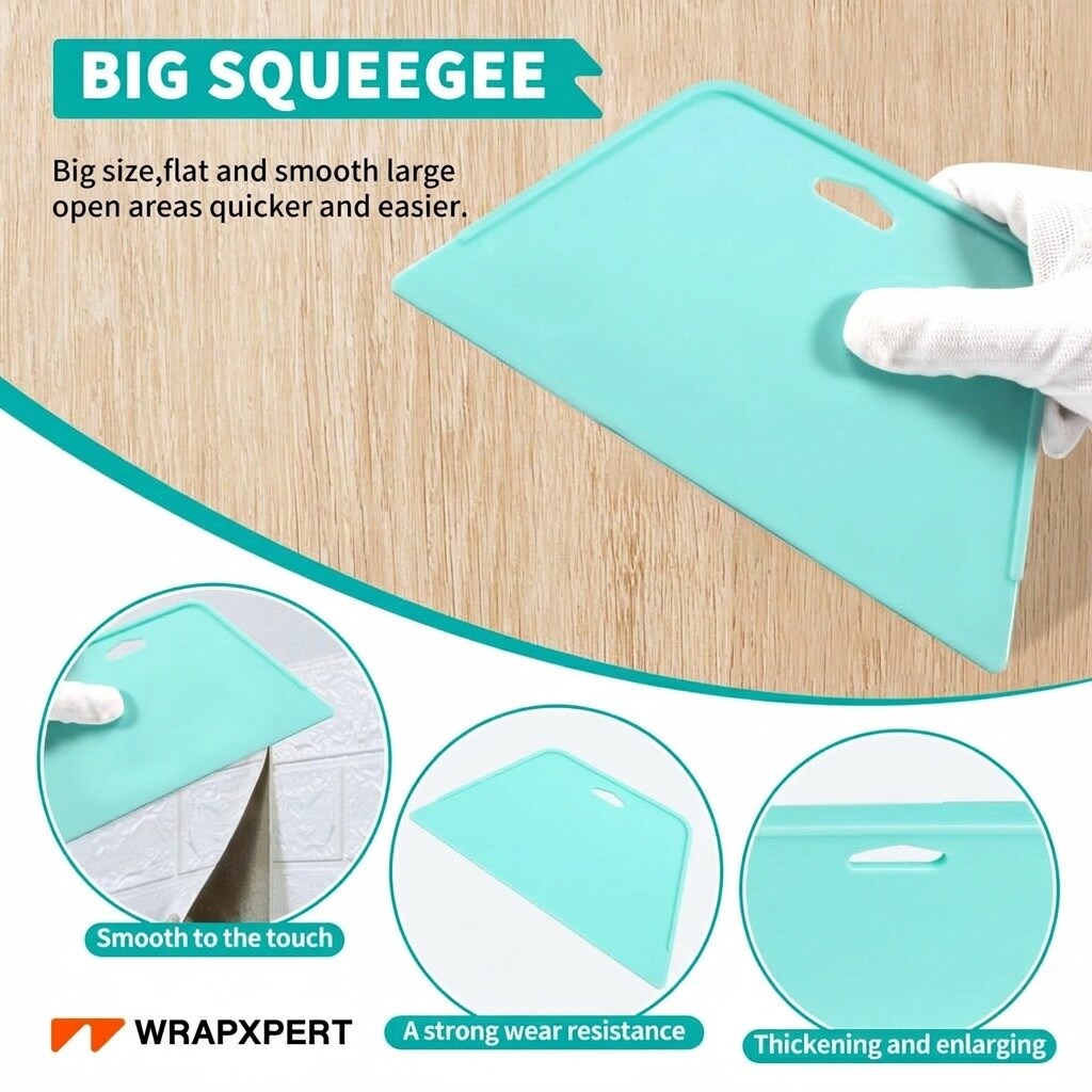 LAIFUCAM Wallpaper Smoothing Tool Kit 6 pcs with Felt Squeegee Craft ...