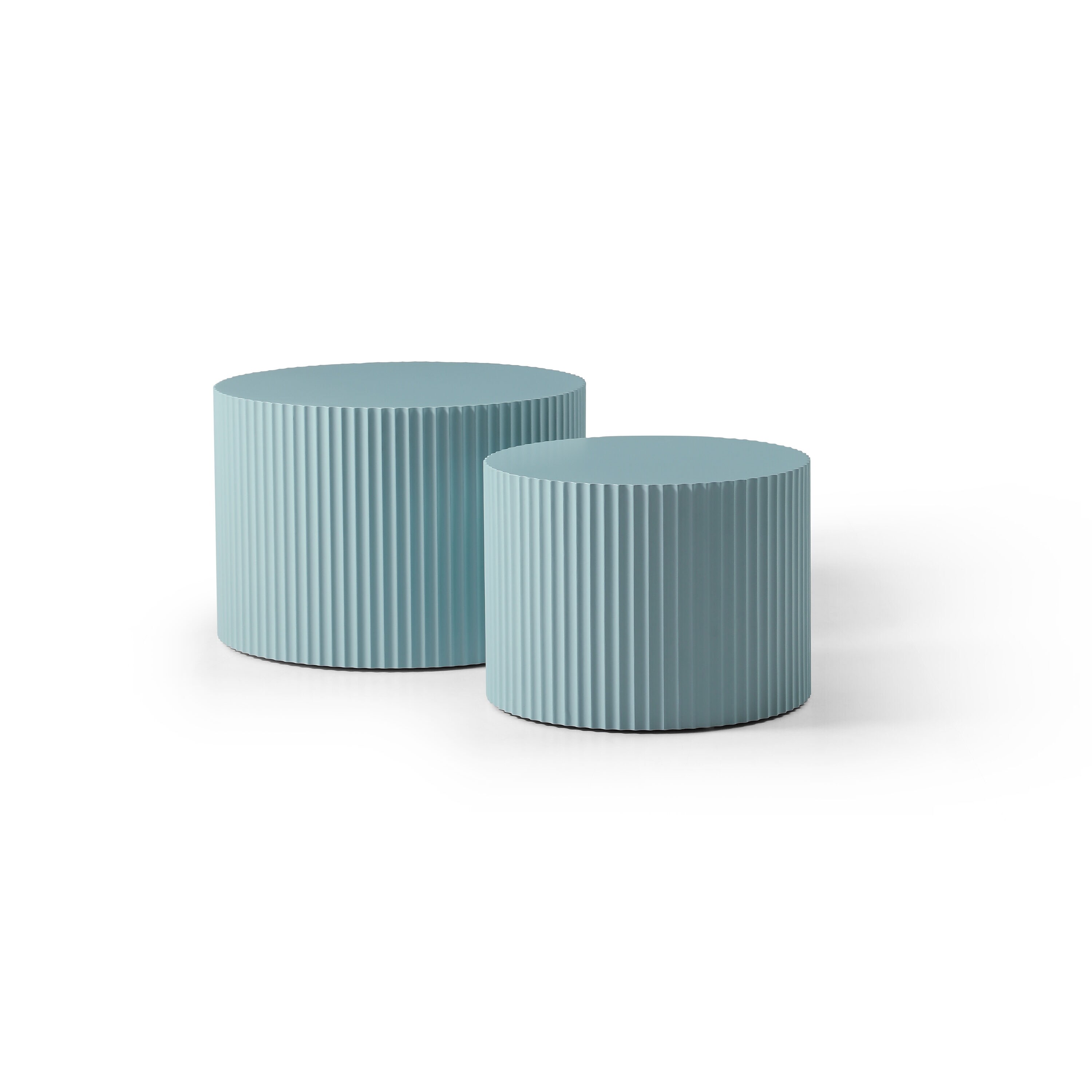 GDFStudio Glover Modern Handcrafted Nesting Coffee Tables (Set of 2) in ...