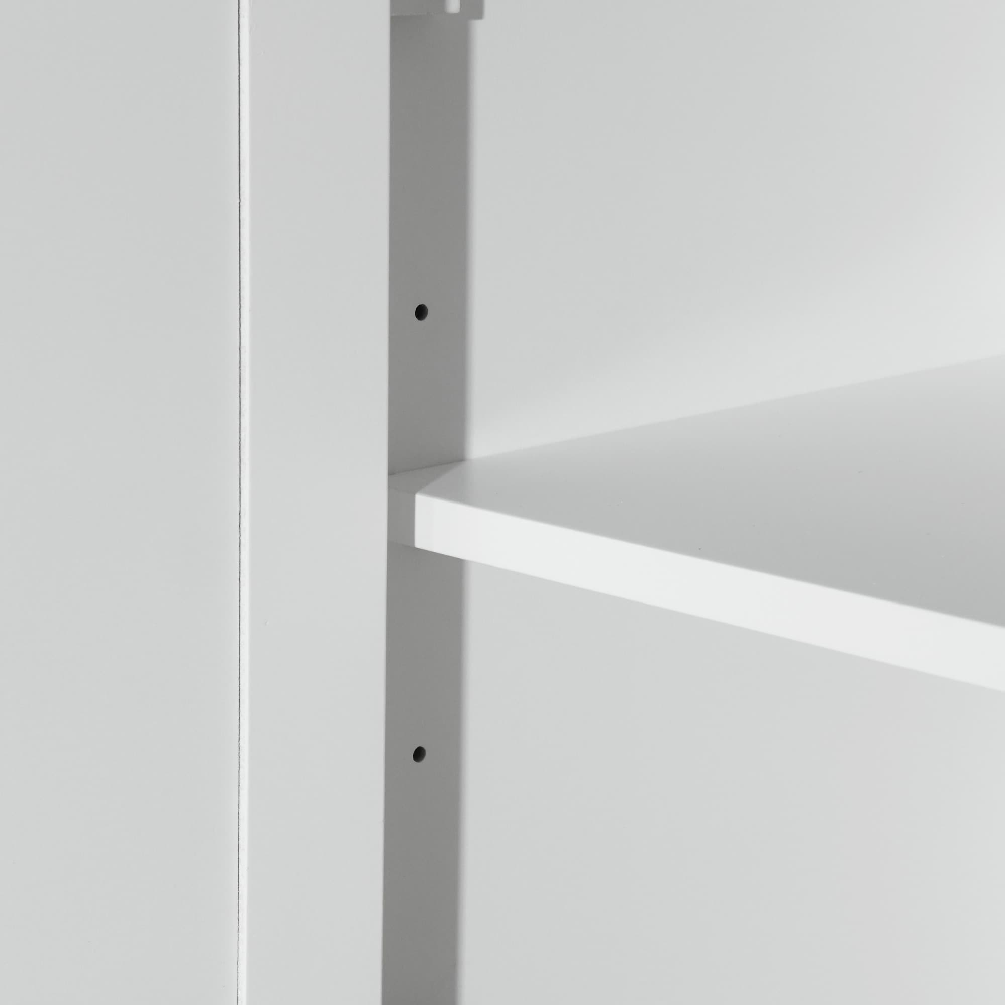SINOFURN Contemporary/Modern White MDF Pantry in the Dining & Kitchen ...