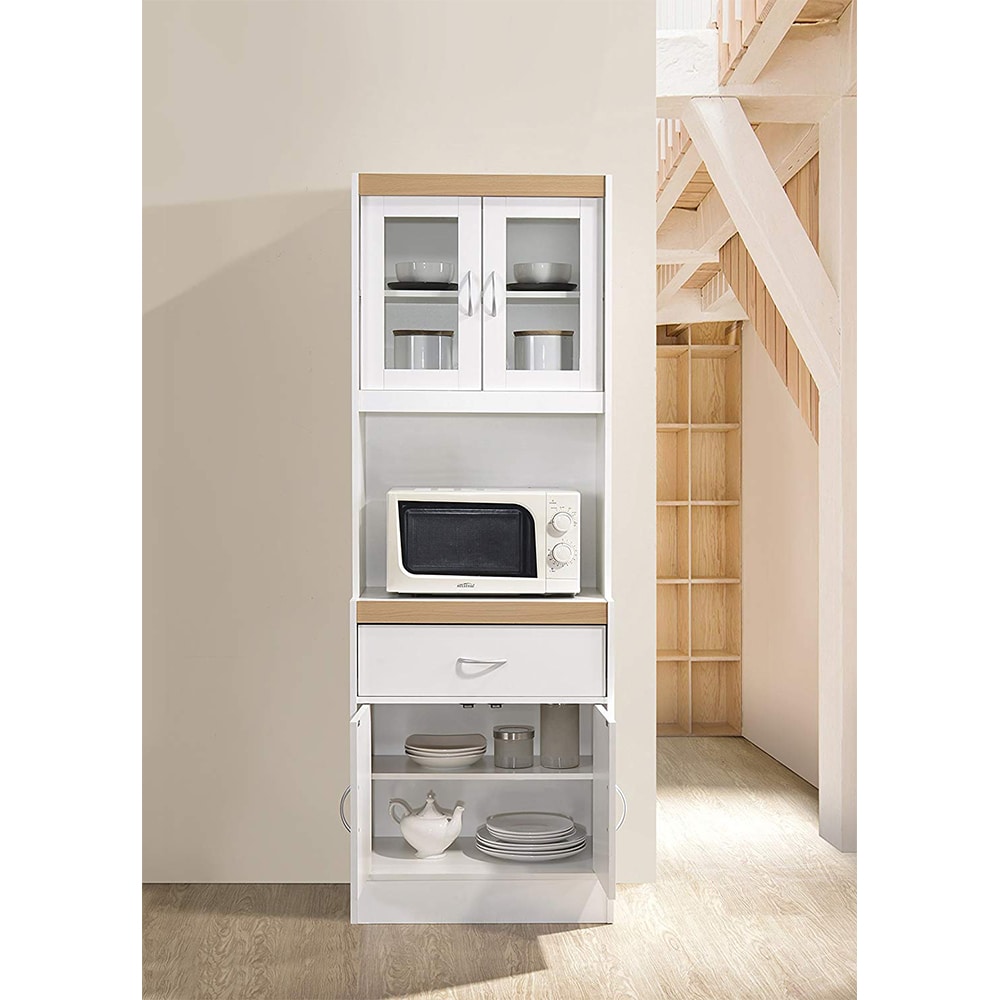 Microwave stands at lowe's store