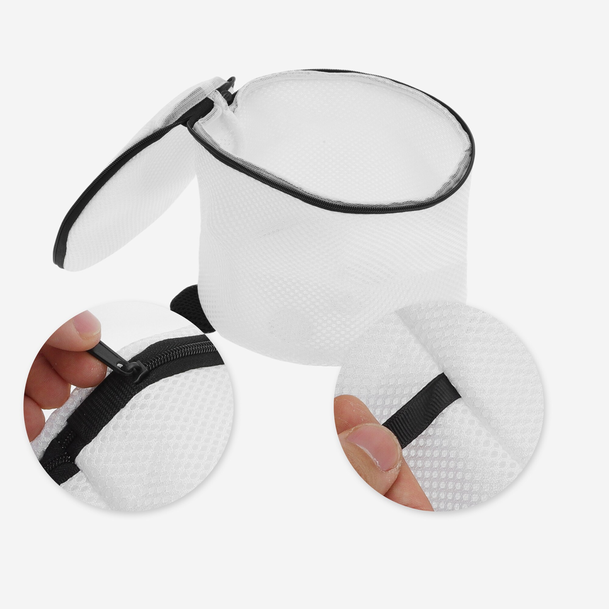 Unique Bargains Mesh Laundry Bags 3L Mesh Bra Bags with Hanging Loop ...