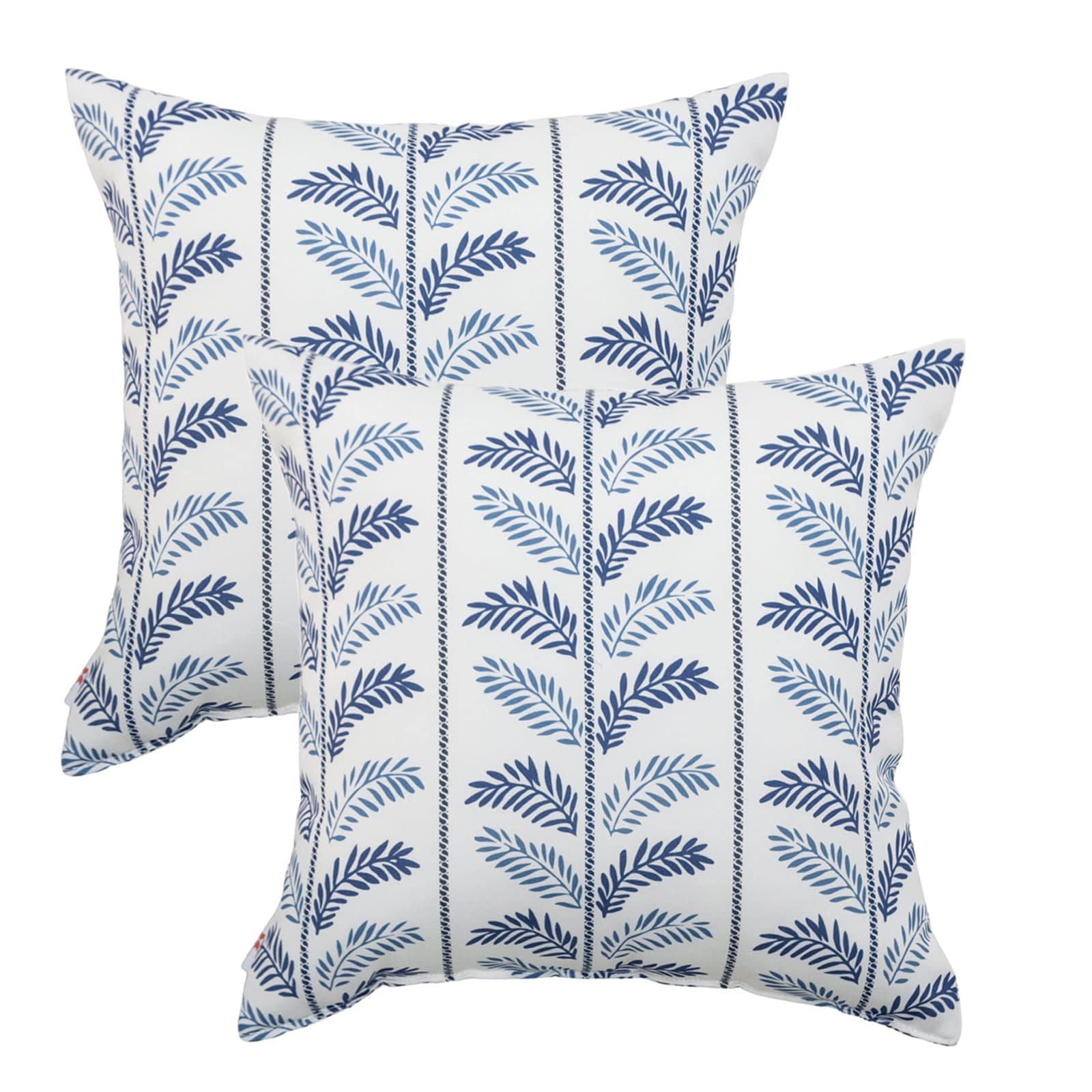 PIGFDK Feather 18 x 18-Inch Outdoor Waterproof Decorative Throw Pillows ...