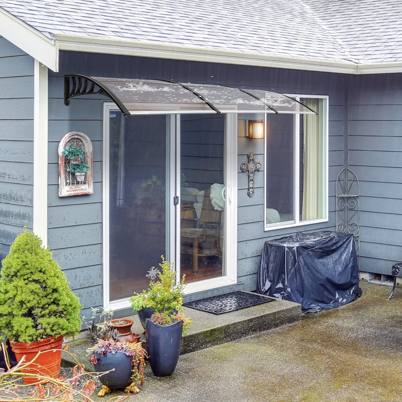 Zyerch HT 300 x 100 Household Application Door Window Rain Cover Eaves ...