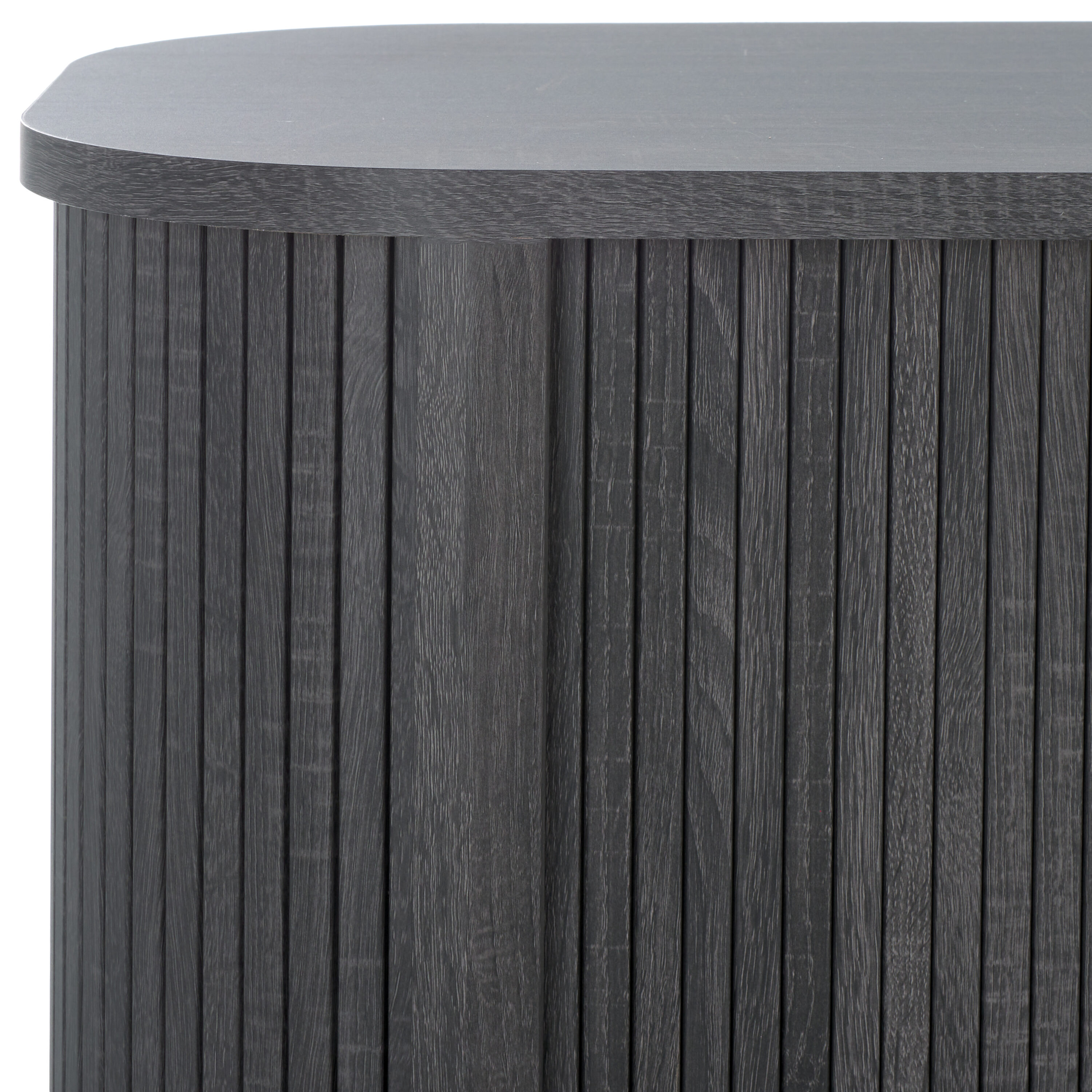 Safavieh Tealla Distressed Black/Gold Mid-century Particleboard Media ...