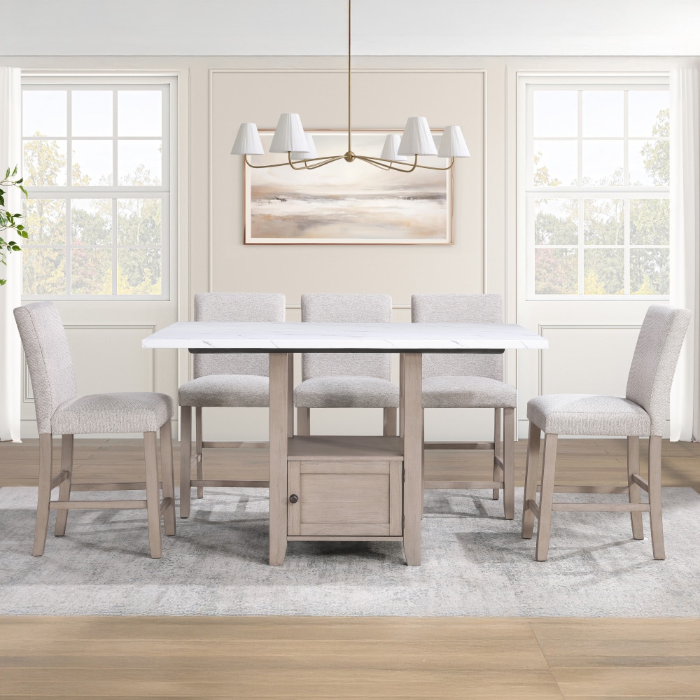 Steve Silver Set of 2 Taylor Transitional Polyester Upholstered Dining ...