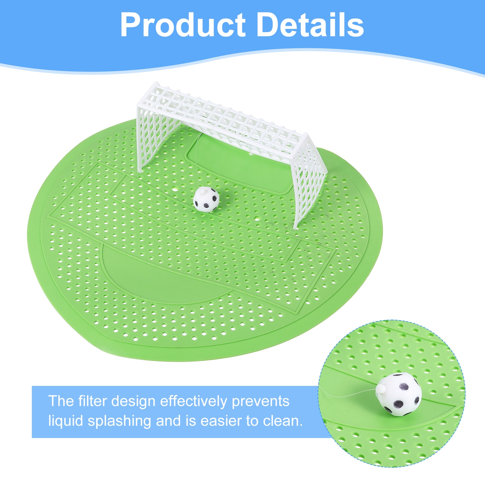 Unique Bargains 10pcs Urinal Screen Deodorizer Anti-Splash Scented ...