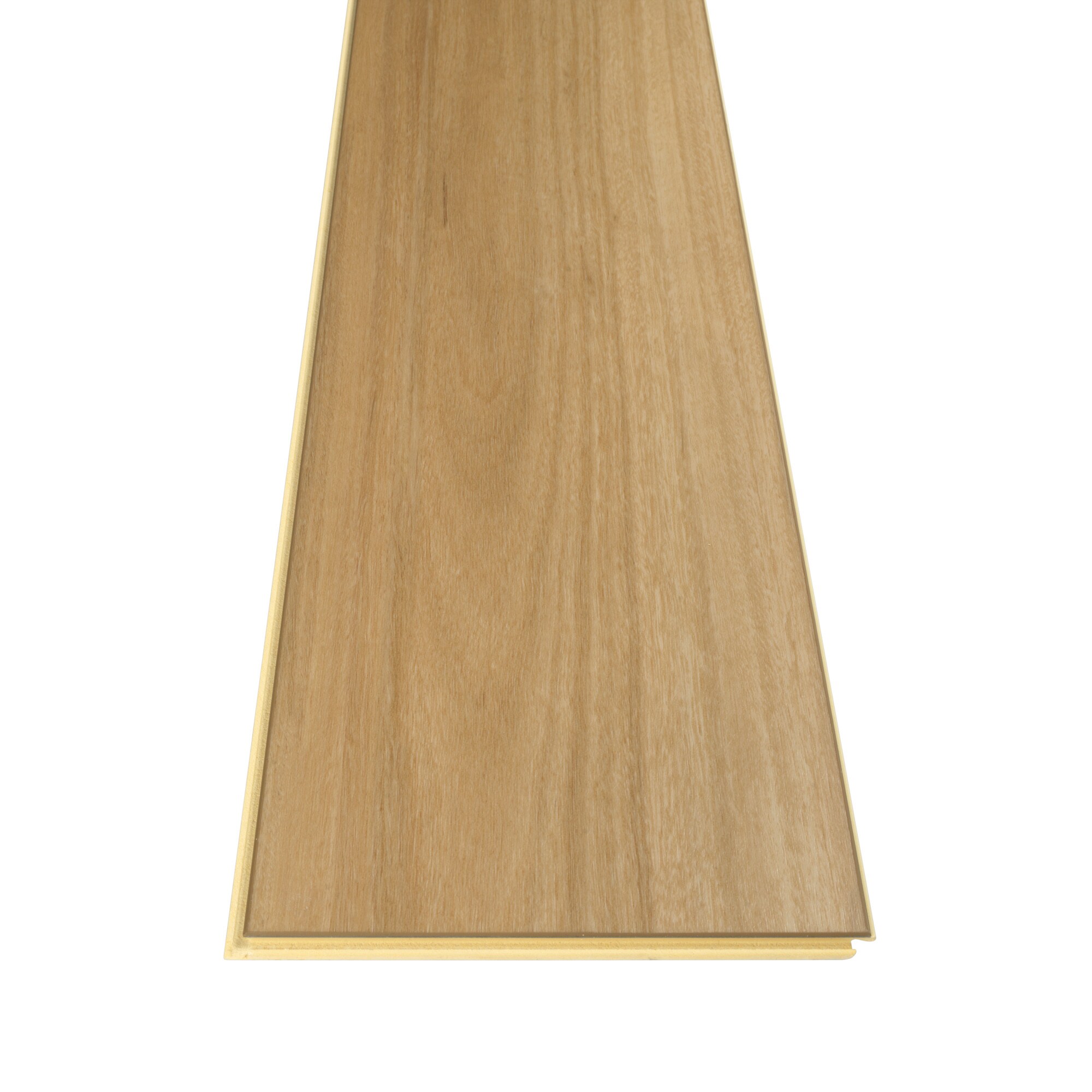 Shaw (Sample) Brillance Plus Basil Brown Wood Look 12-mil Waterproof ...