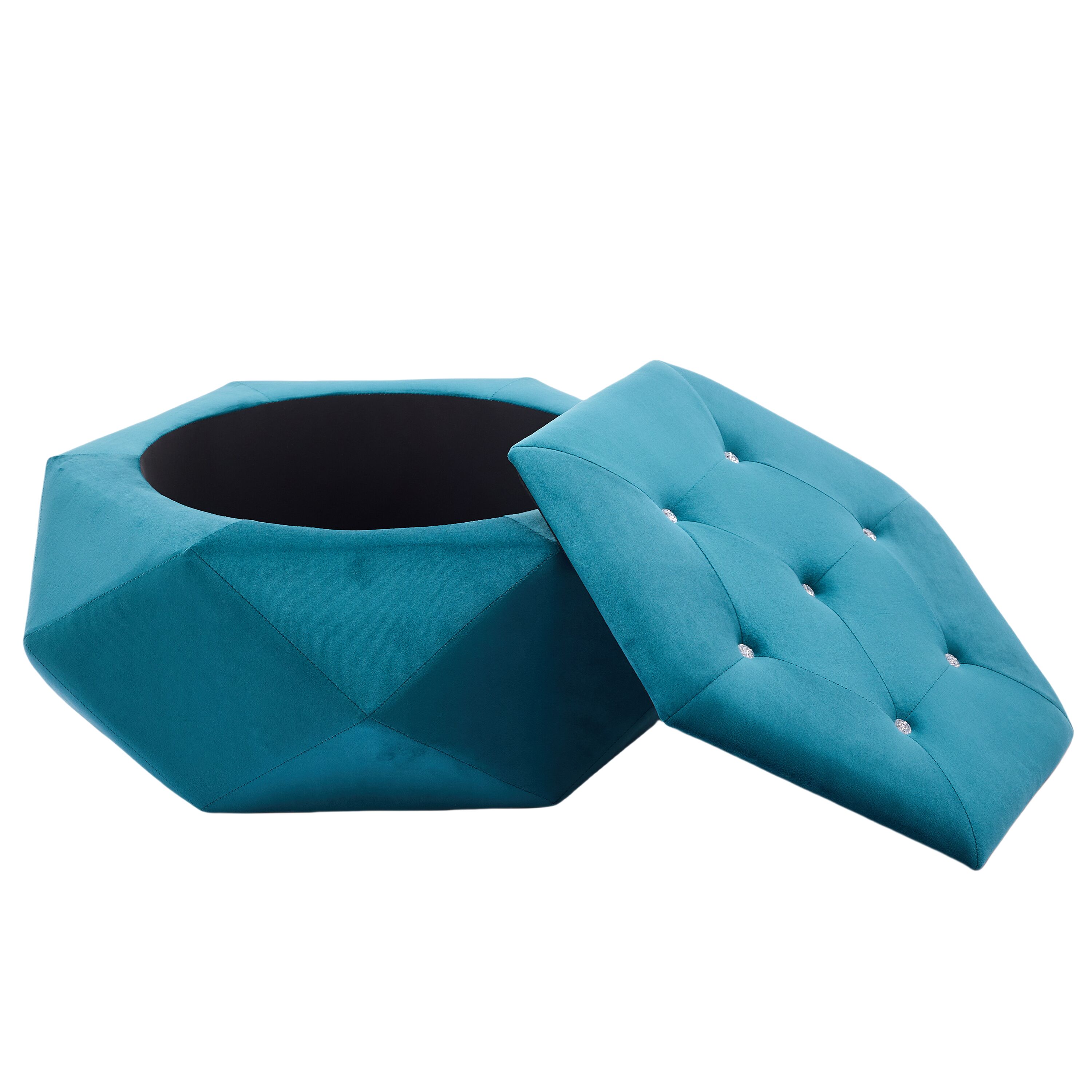 Christopher Knight Home Berkamn Elegant Velvet Polygon Diamond Tufted ...