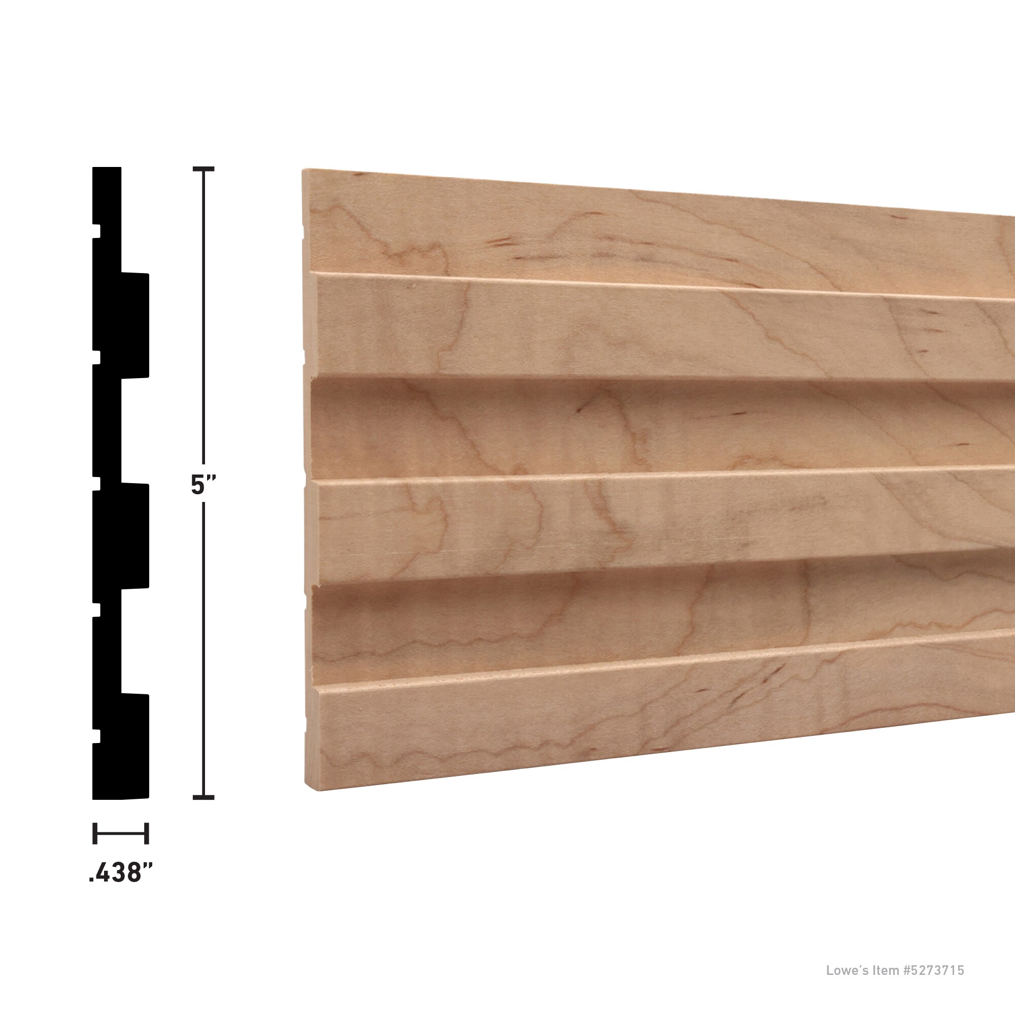 Ornamental Mouldings Unfinished Wood Wall Panel at Lowes.com