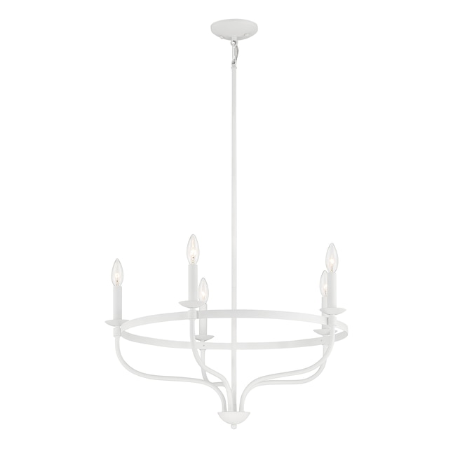 Meridian Lite Trends Meridian 5-Light Matte White Transitional ... Meridian Lite Trends Meridian 5-Light Matte White Transitional ...