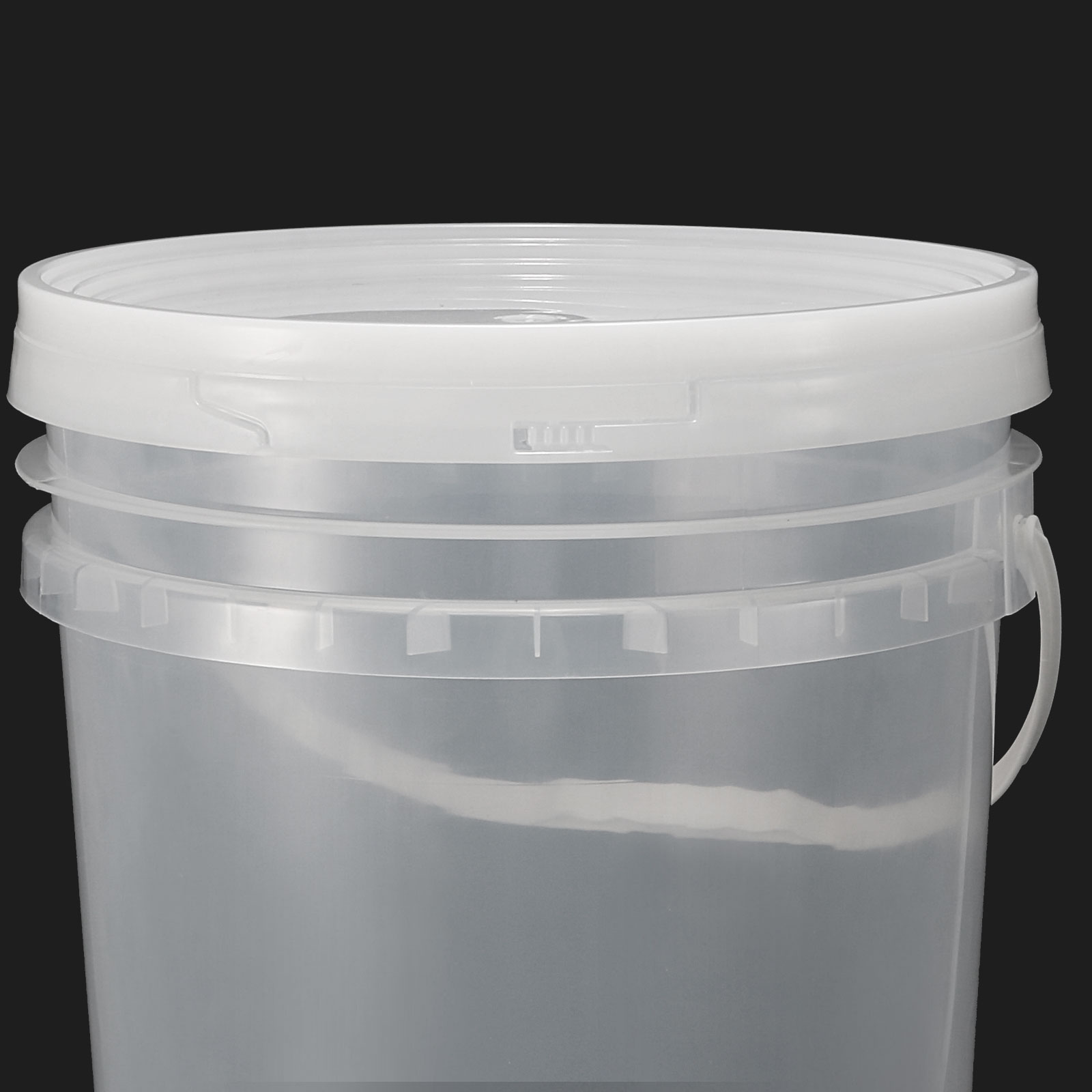 Unique Bargains Plastic Paint Pail Multipurpose Container 5.28Gallon ...