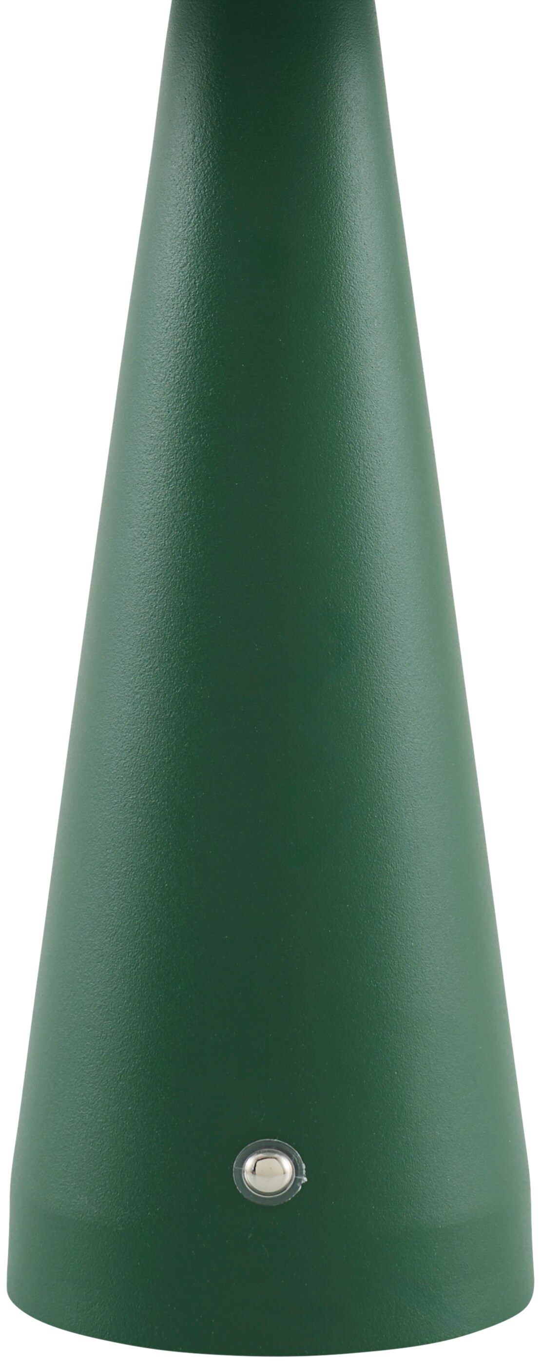Livabliss Furnas 11-in Green LED On/Off switch Table Lamp with Metal ...