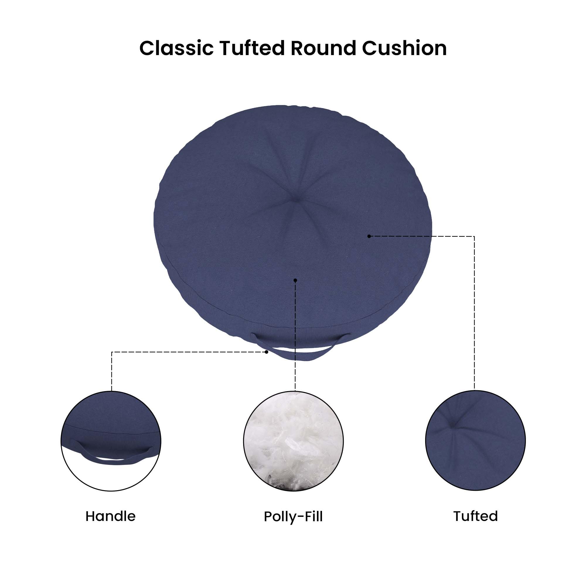 Covers & All Covers and All Round Chair Cushions with Handle Thick ...