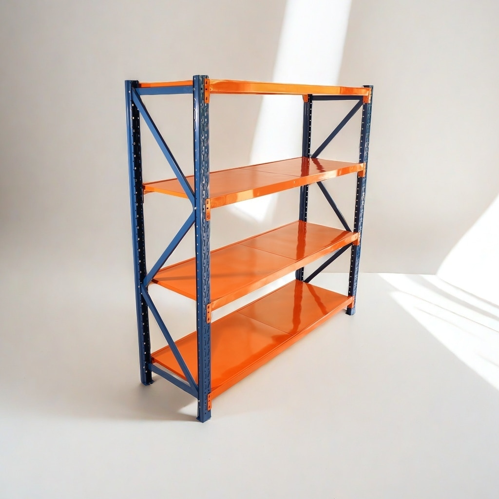 LUXEYARD 4 levels adjustable metal shelving units and storage ...