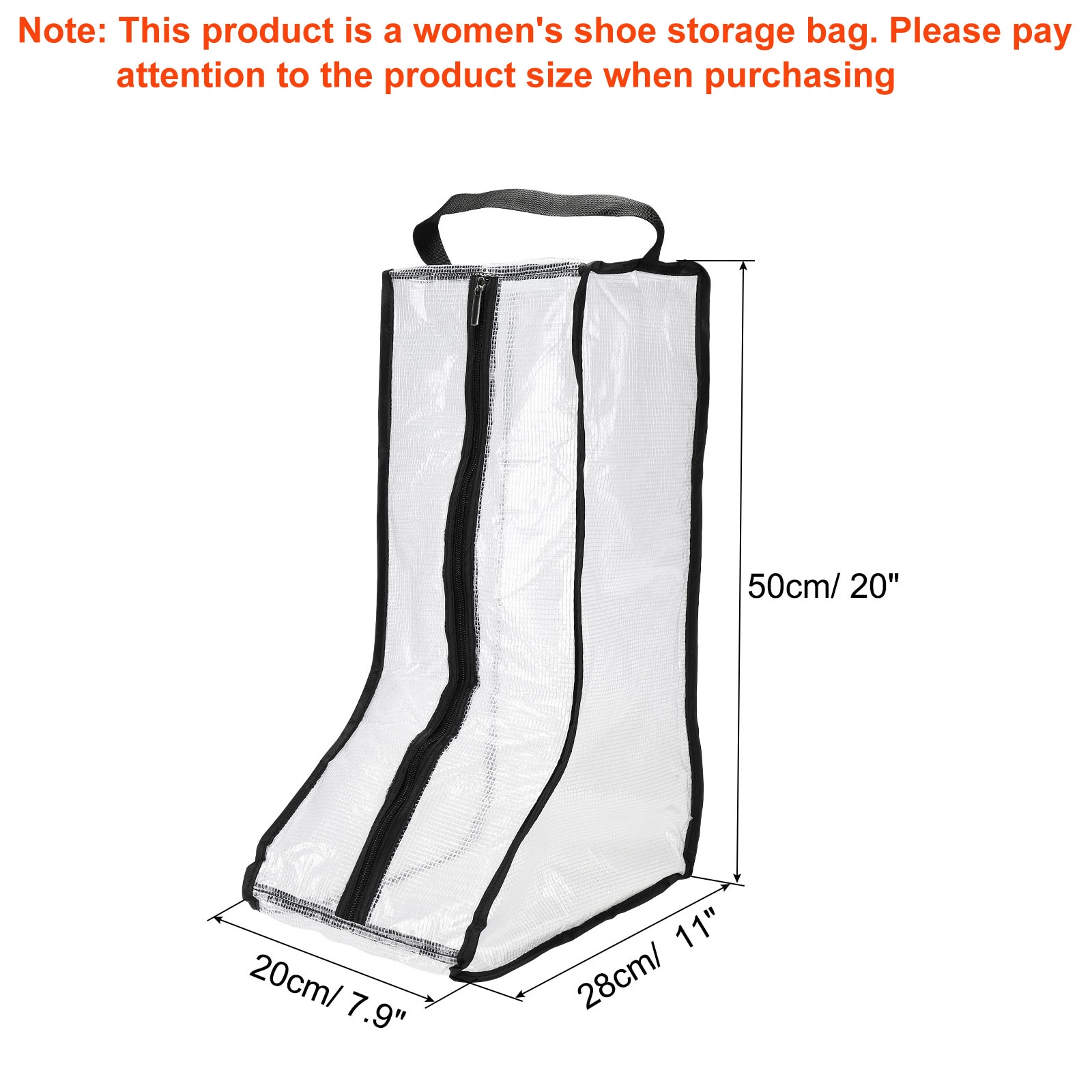 PATIKIL Boots Storage Bags 2pcs Waterproof Boots Protector Bag Tall ...