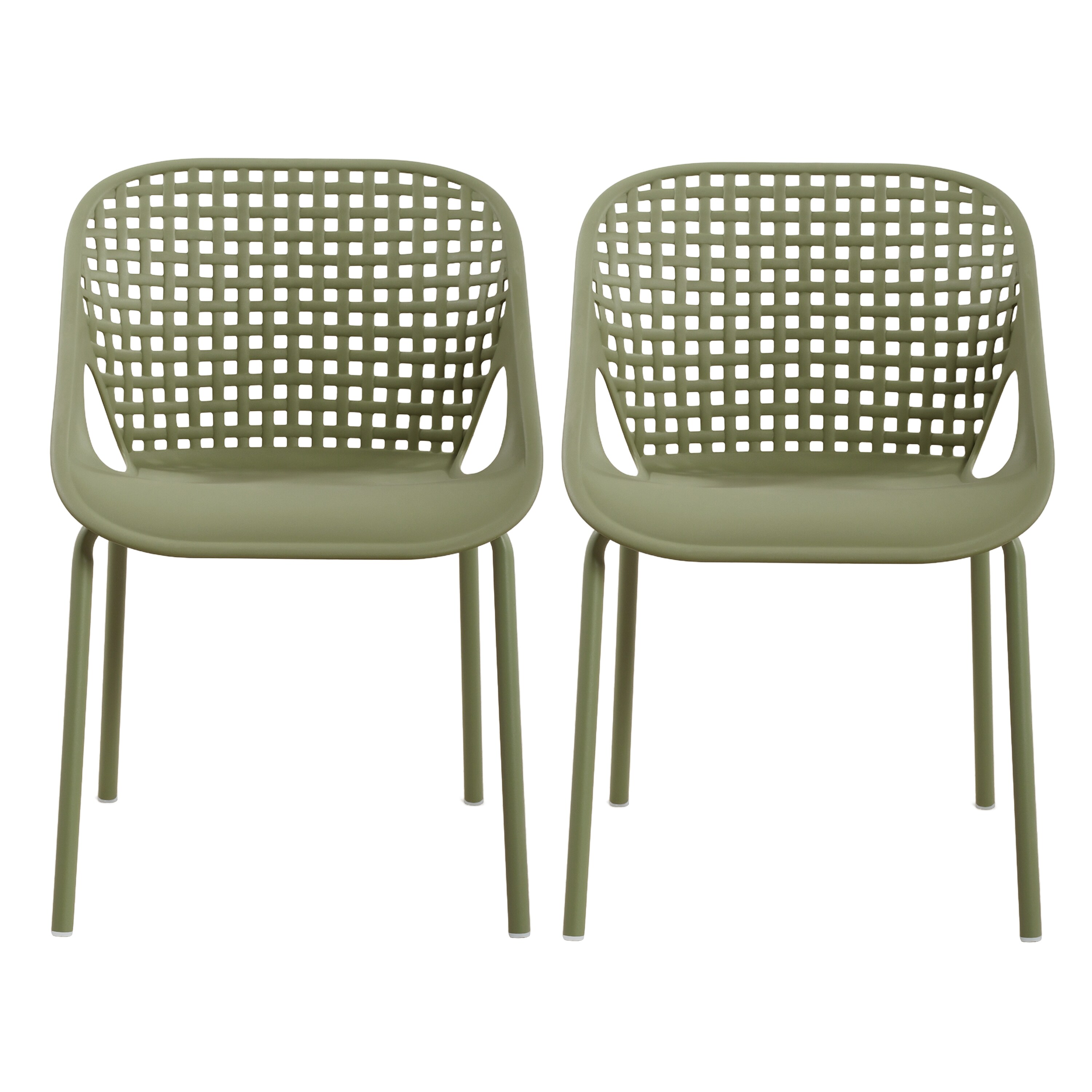 Christopher Knight Home Sage Green Metal Frame Patio Outdoor Dining ...