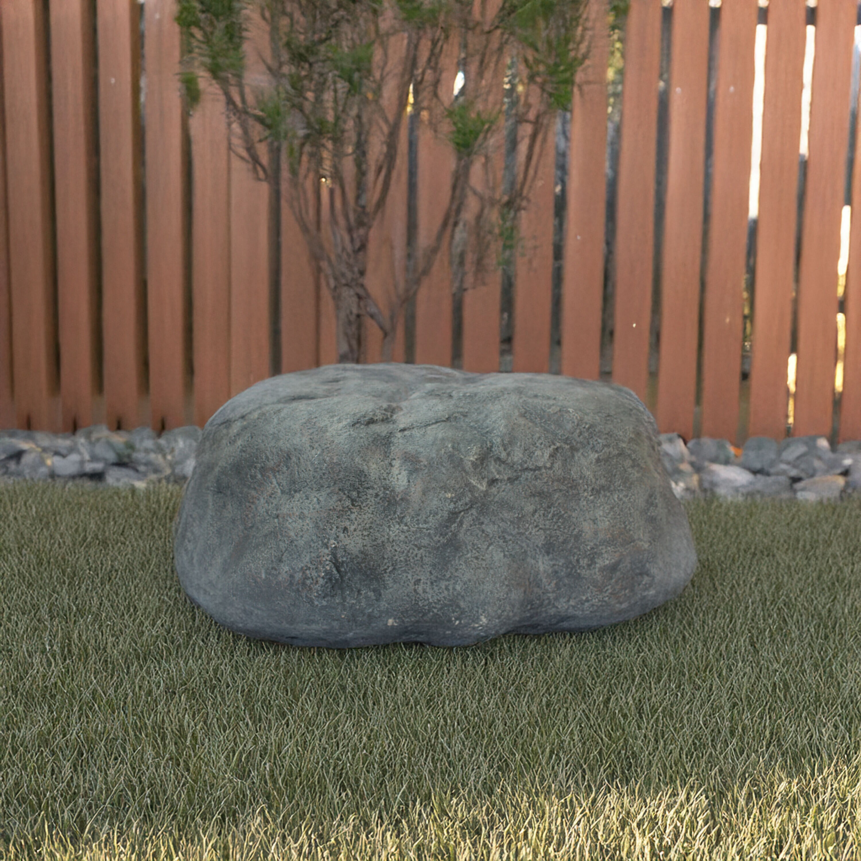 Gardenised 20 lb Gray Garden rock (More than 3-in) in the Landscaping ...